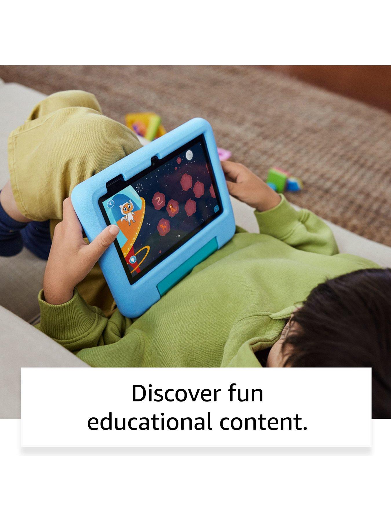 Amazon Fire 7 Kids Tablet - 7-inch display, ages 3-7, 16GB Storage | Very