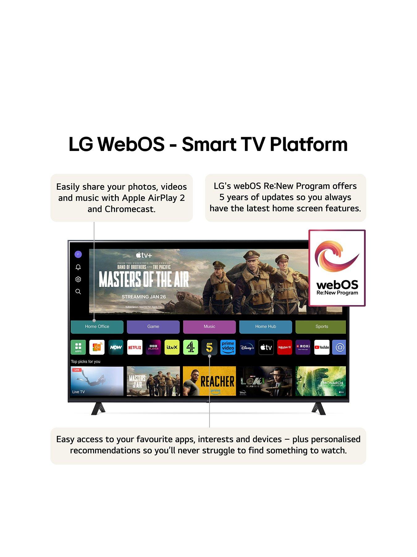 LG UT8000, 75-inch, LED, 4K UHD HDR, Smart TV | Very