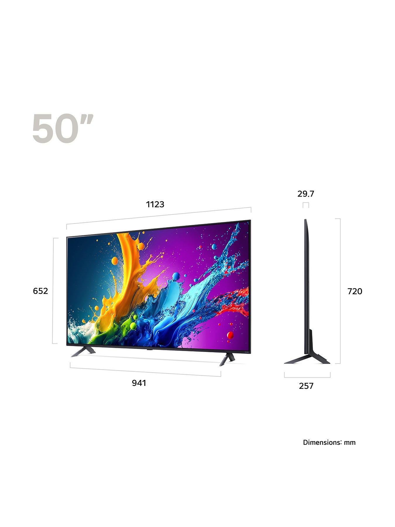 LG QNED80, 50 inch, QNED, 4K, Smart TV | Very