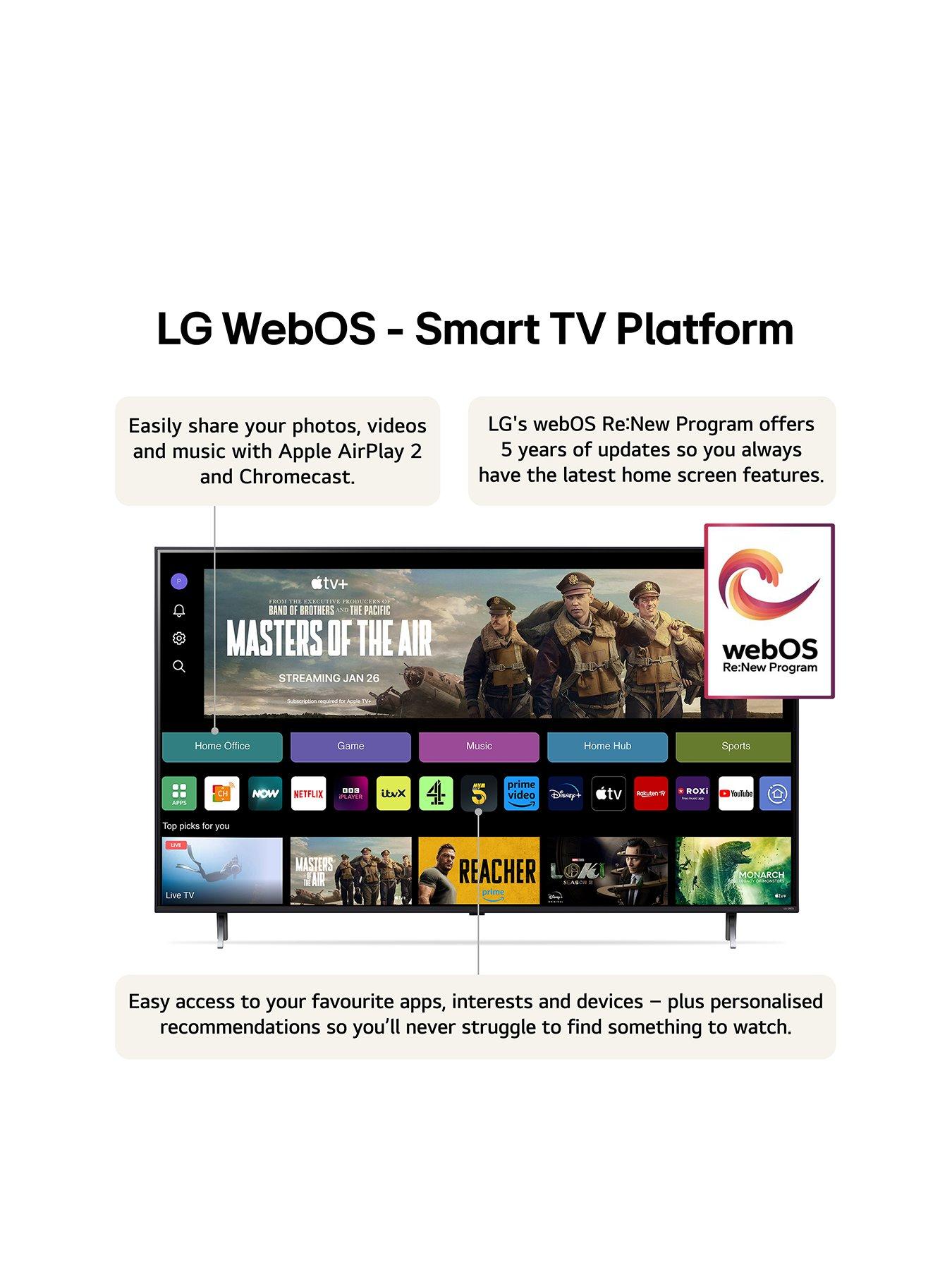 LG QNED80, 50 inch, QNED, 4K, Smart TV | Very