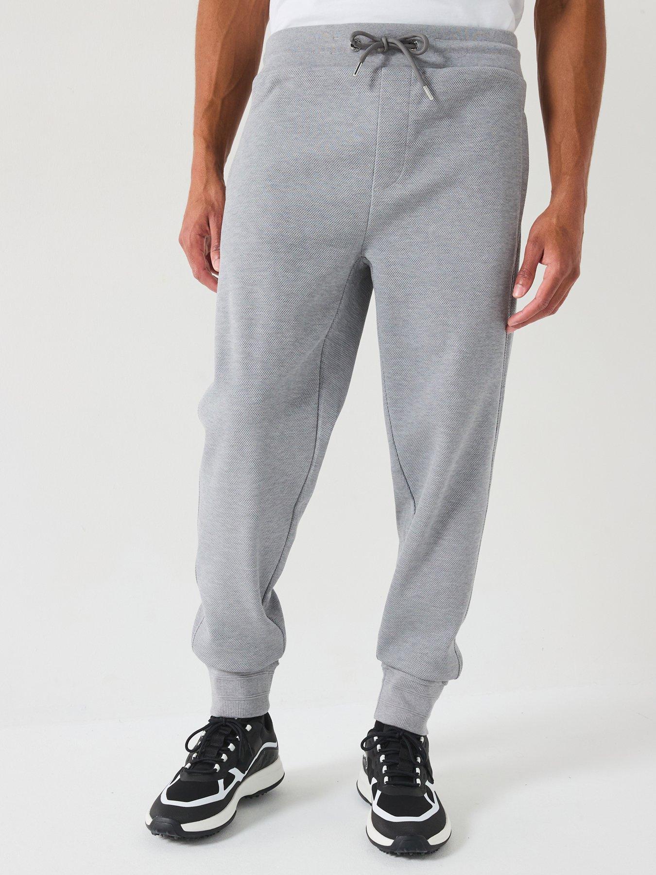 BOSS H-Lamont 59 Waist Cuff Joggers - Silver | Very