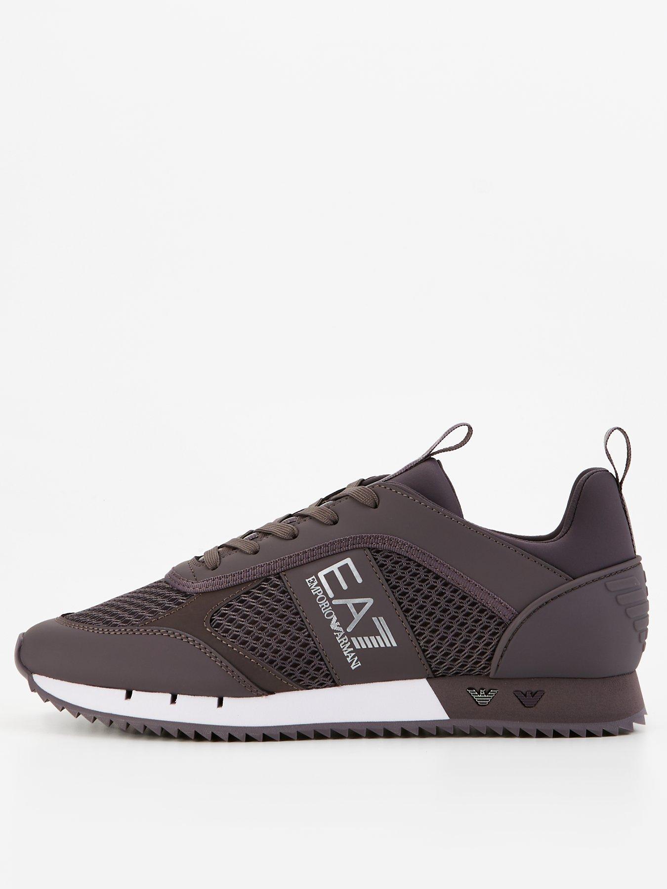Armani grey trainers store
