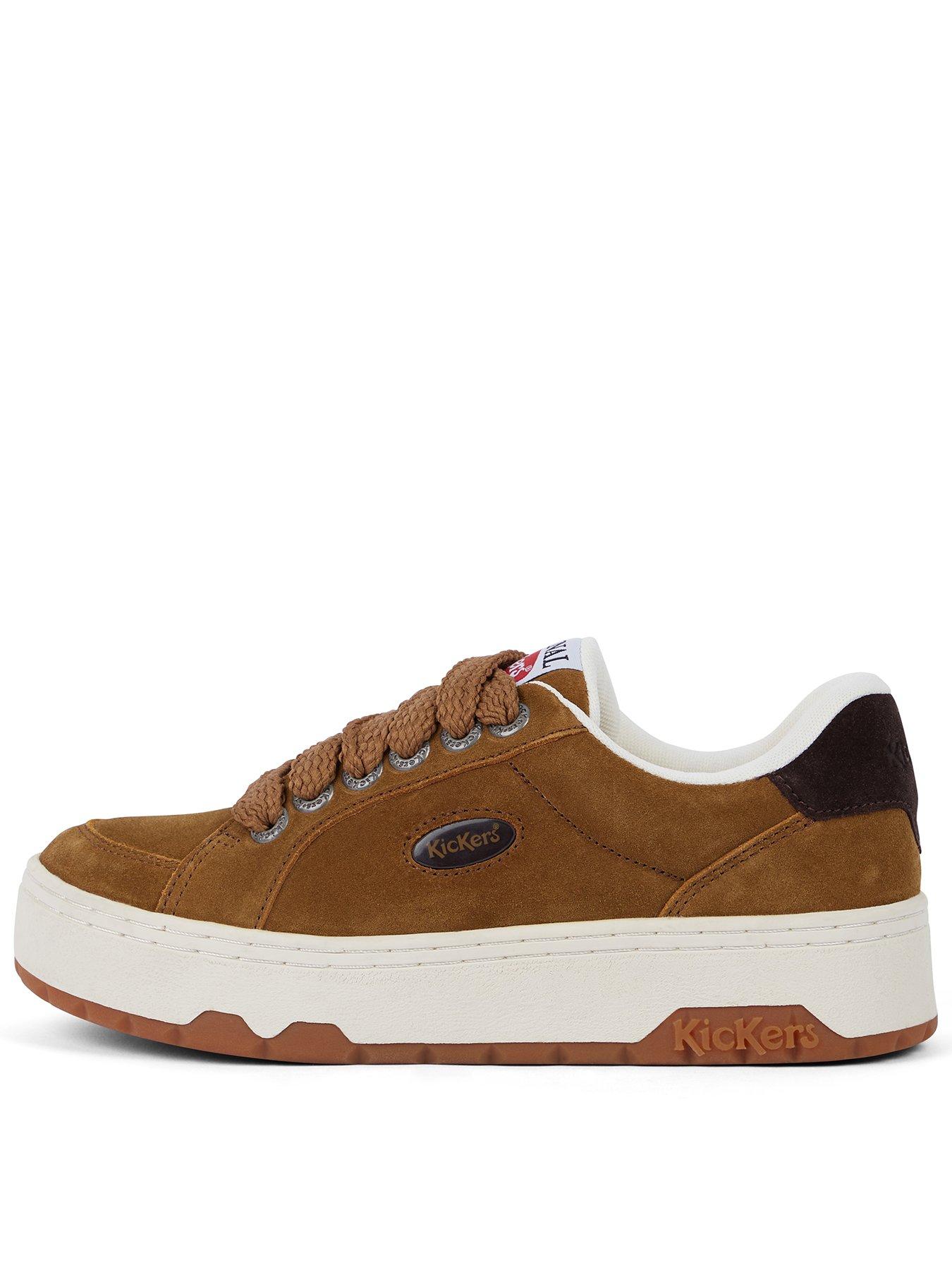 Kickers 70 Lo Skater Trainers - Brown | Very