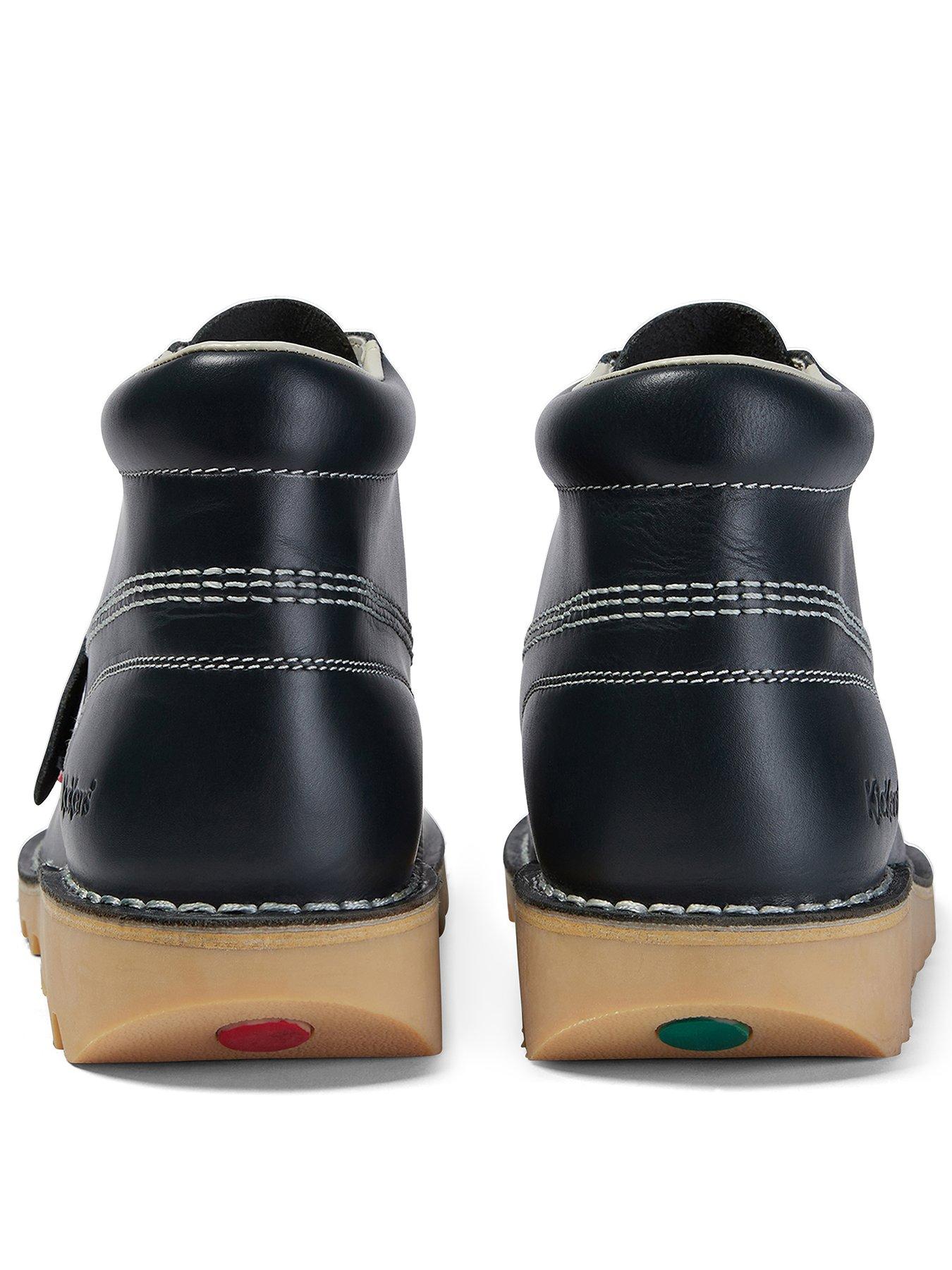 Kickers Kick Hi Lace Up Boots - Navy | Very