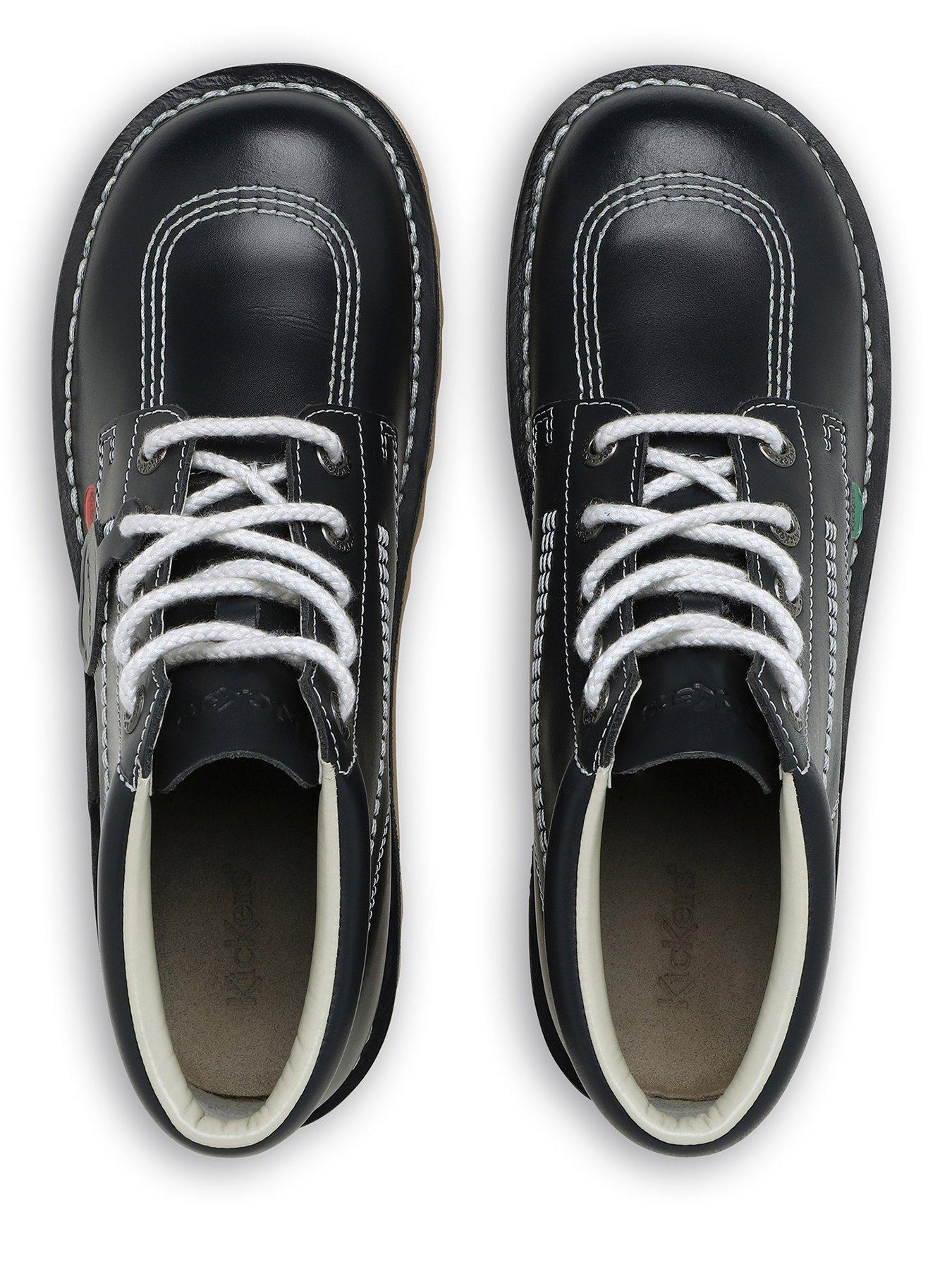 Kickers Kick Hi Lace Up Boots - Navy | Very