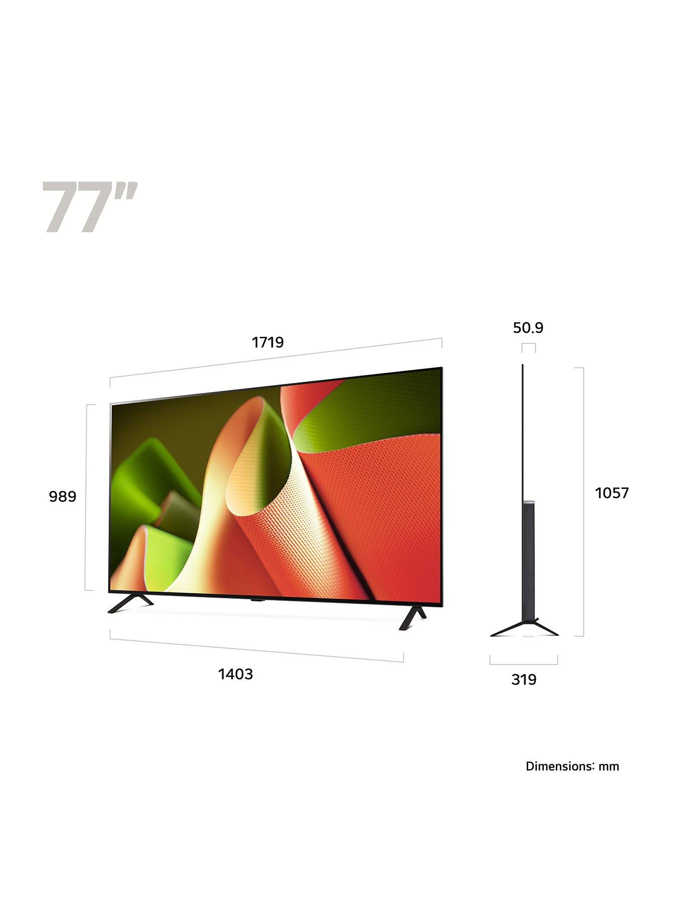 LG OLED77B46LA, 77-inch, OLED, 4K UHD, Smart TV | Very