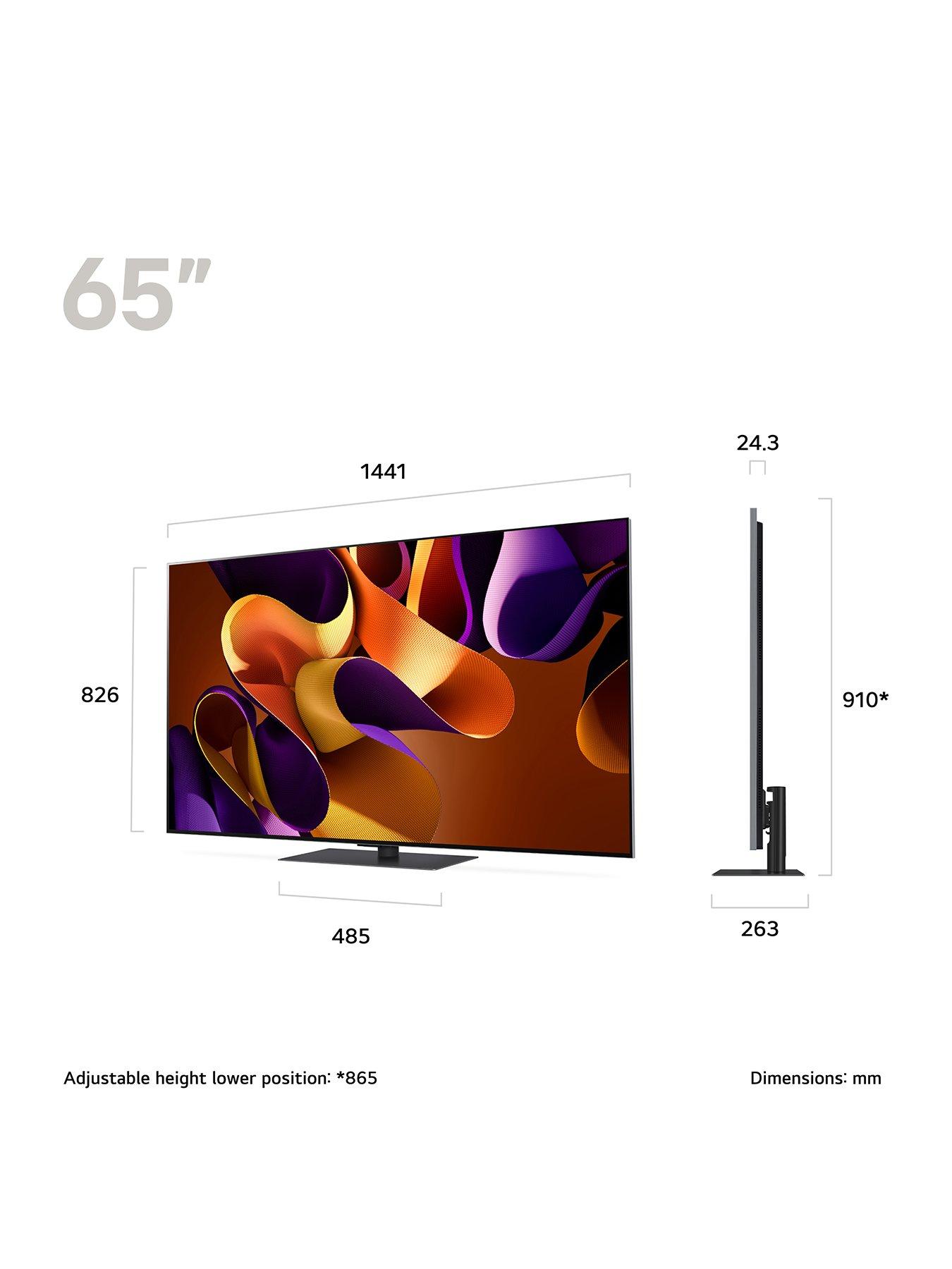 LG OLED65G46LS, 65-inch, OLED Evo, 4K UHD, Smart TV | Very