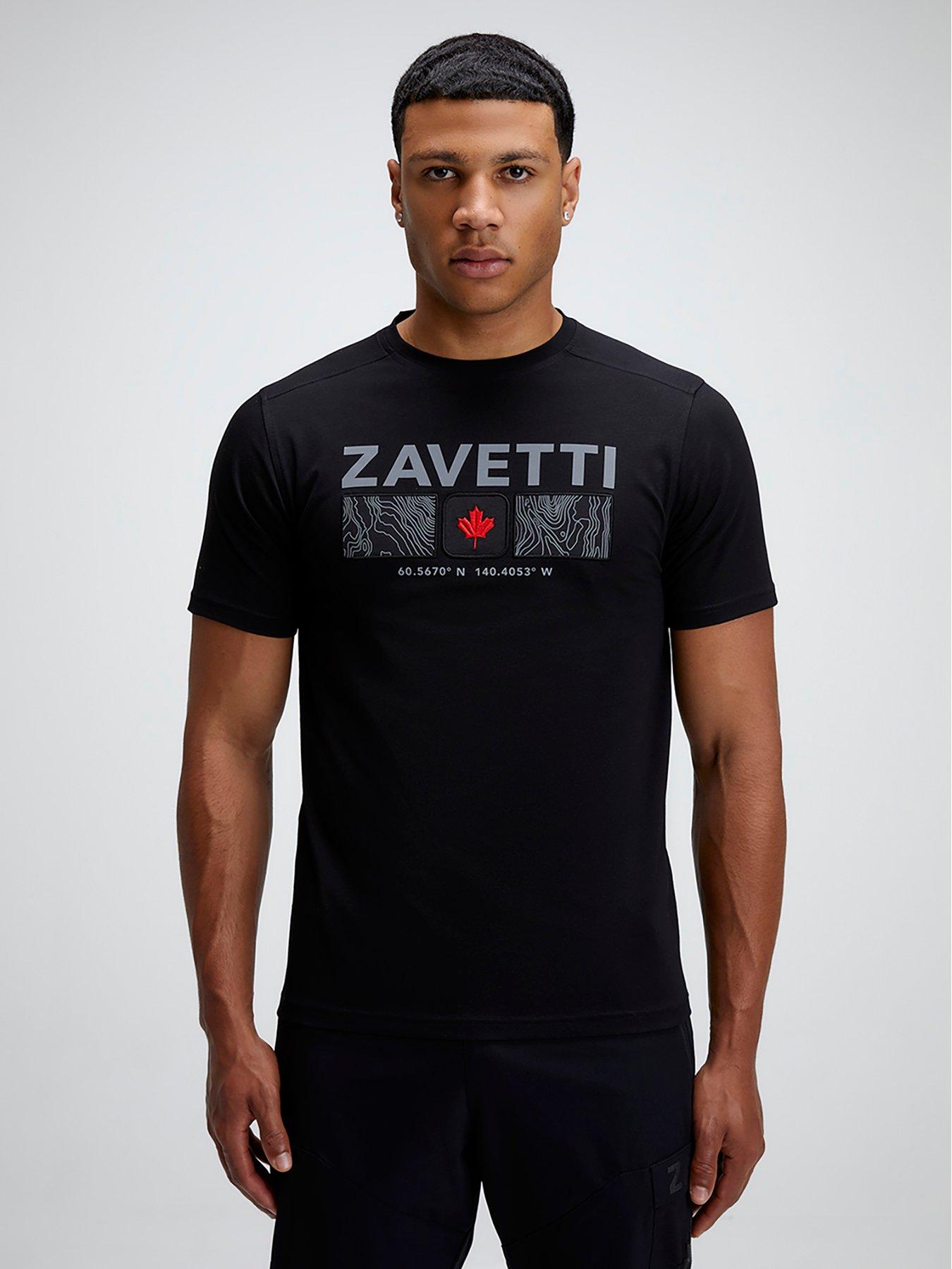 Zavetti Canada Ovello Contour T-shirt - Black | Very