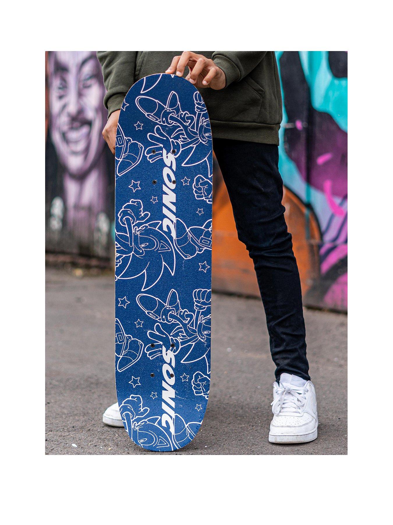Sonic the Hedgehog Sonic Wooden Skateboard | Very