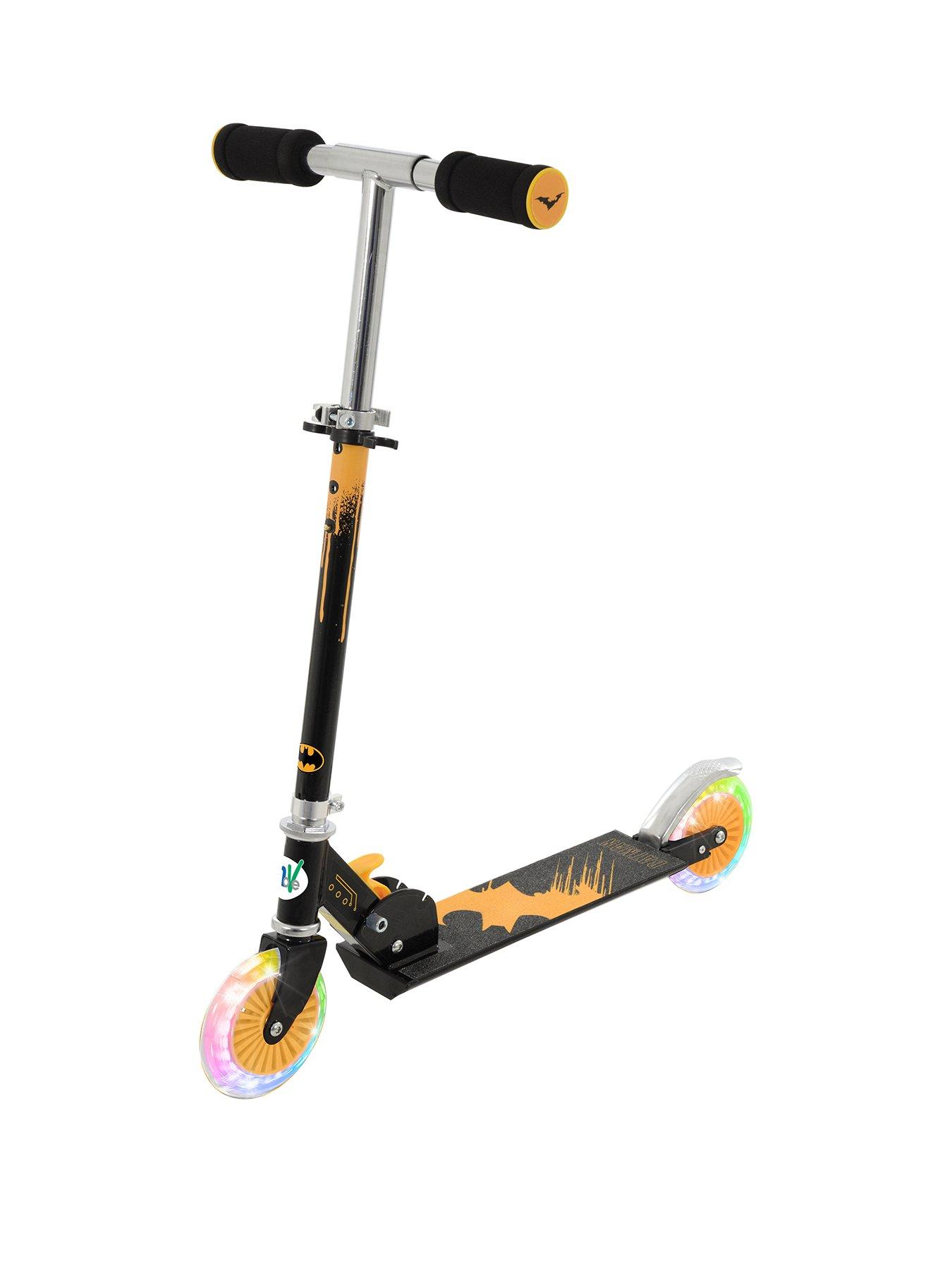 Batman Folding Inline Scooter with LED Wheels | very.co.uk