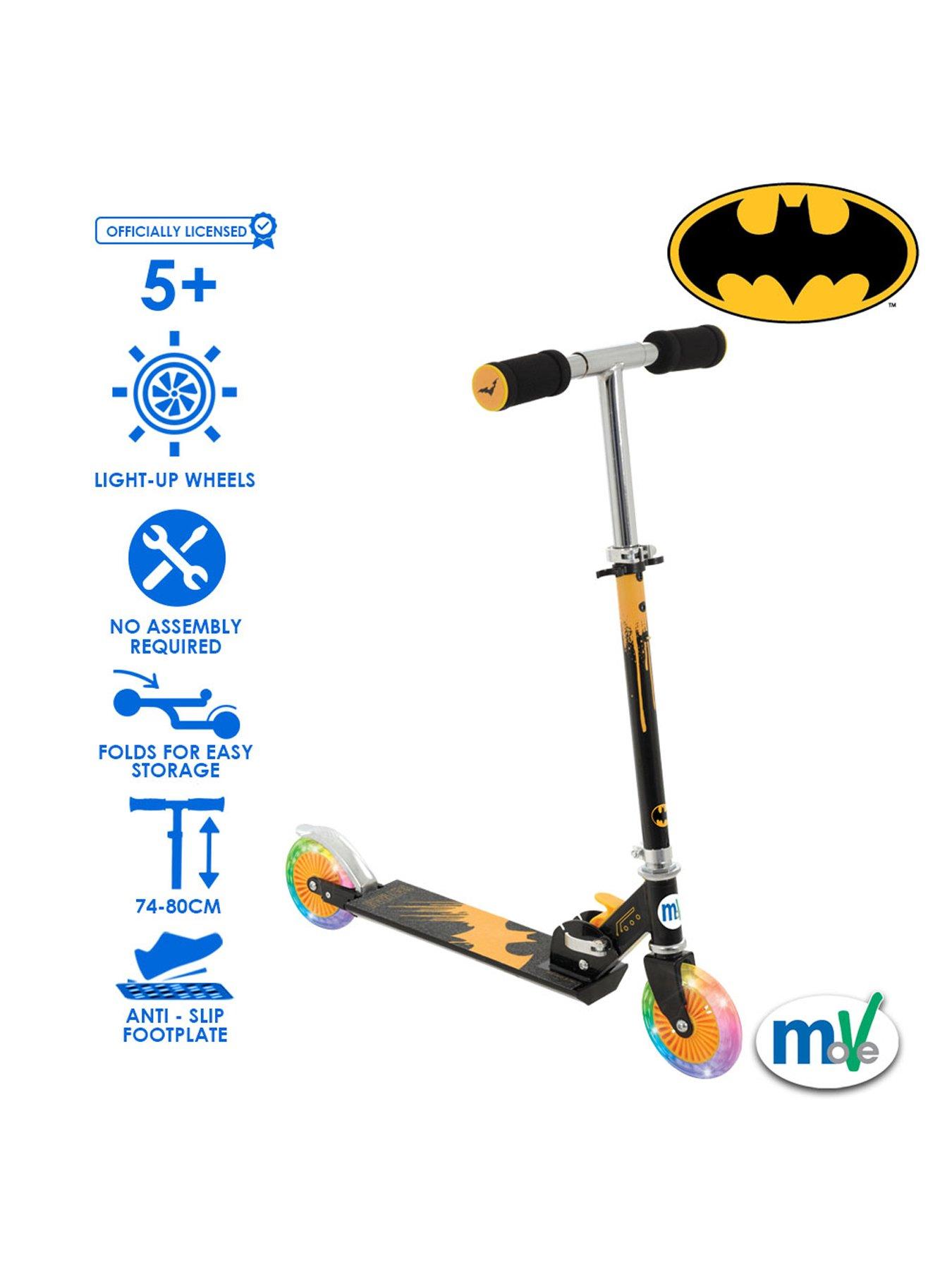 Batman Folding Inline Scooter with LED Wheels | Very