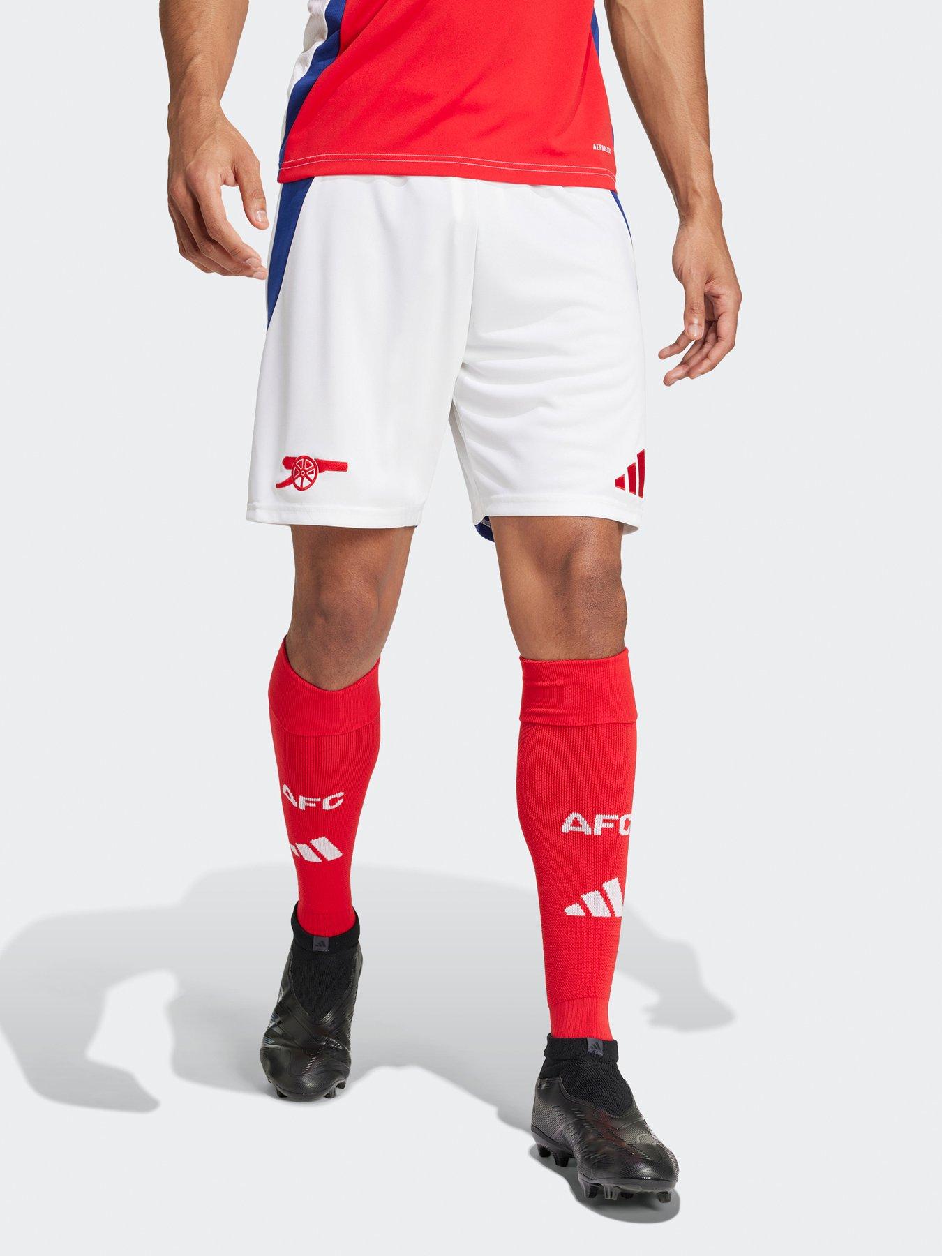 adidas Arsenal Mens 24/25 Home Stadium Shorts - White | Very