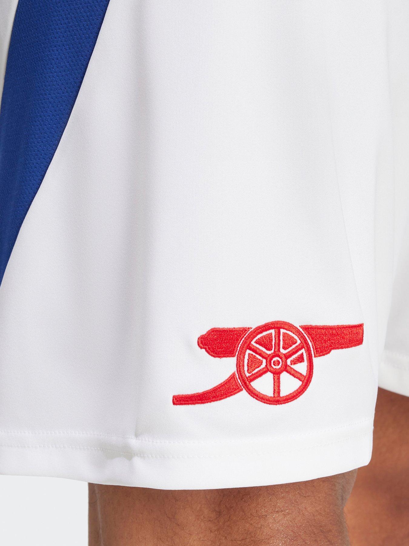 adidas Arsenal Mens 24/25 Home Stadium Shorts - White | Very