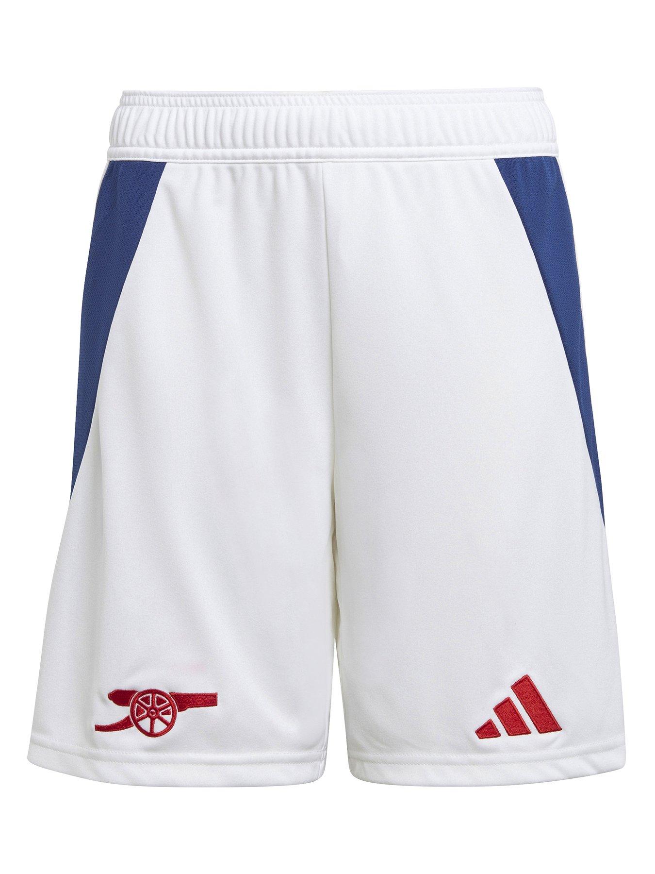adidas Arsenal Junior 24/25 Home Stadium Shorts - White | Very