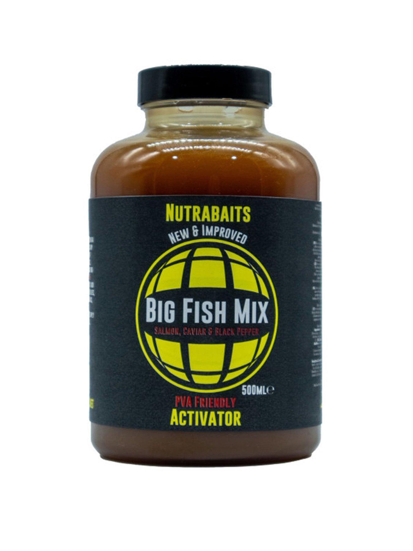 Sonik Nutrabaits Liquid Activator - Big Fish Mix (Salmon Caviar & Black ...