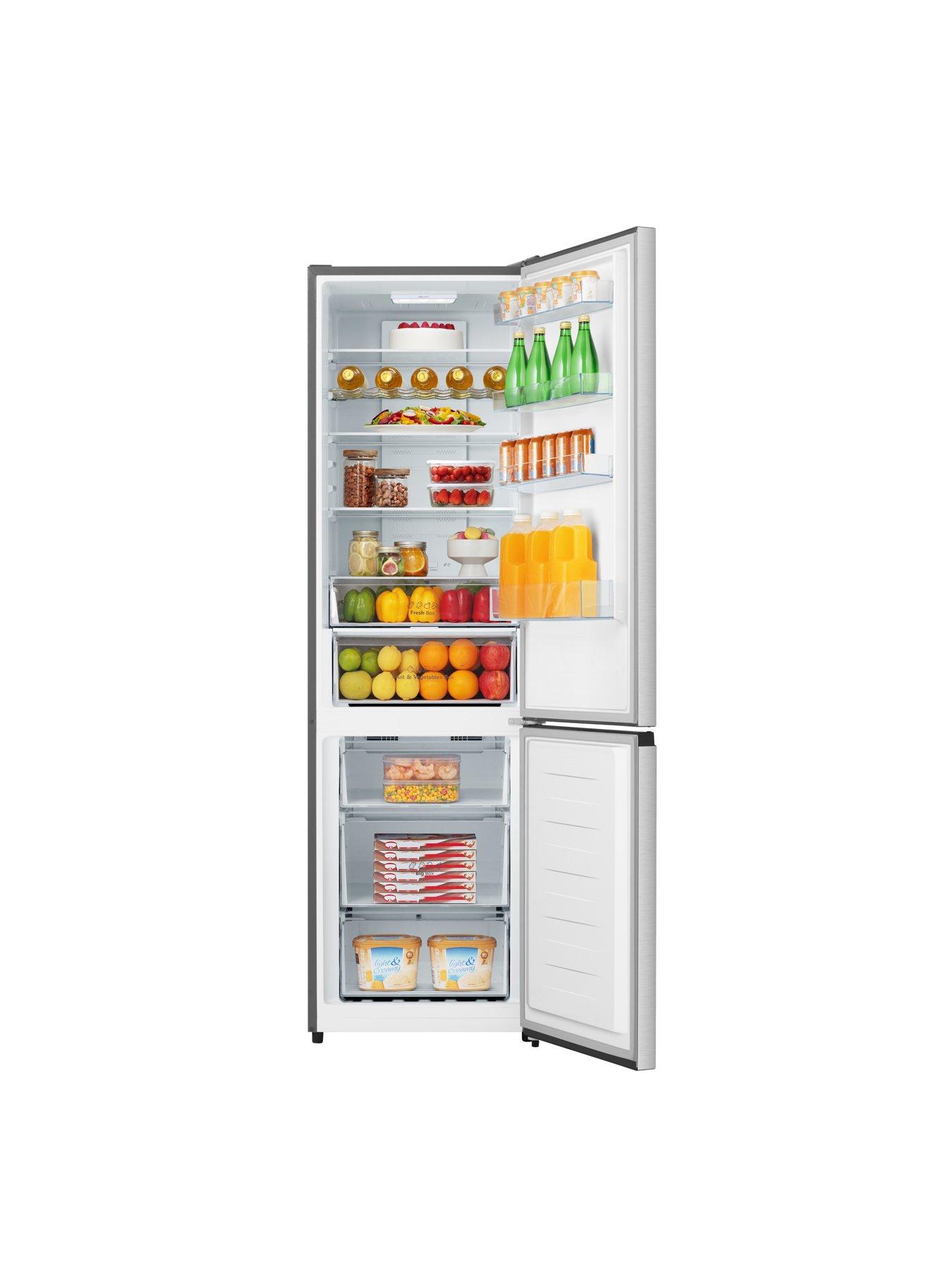 Hisense RB440N4ACD 60/40 Total No Frost Fridge Freezer - Stainless ...