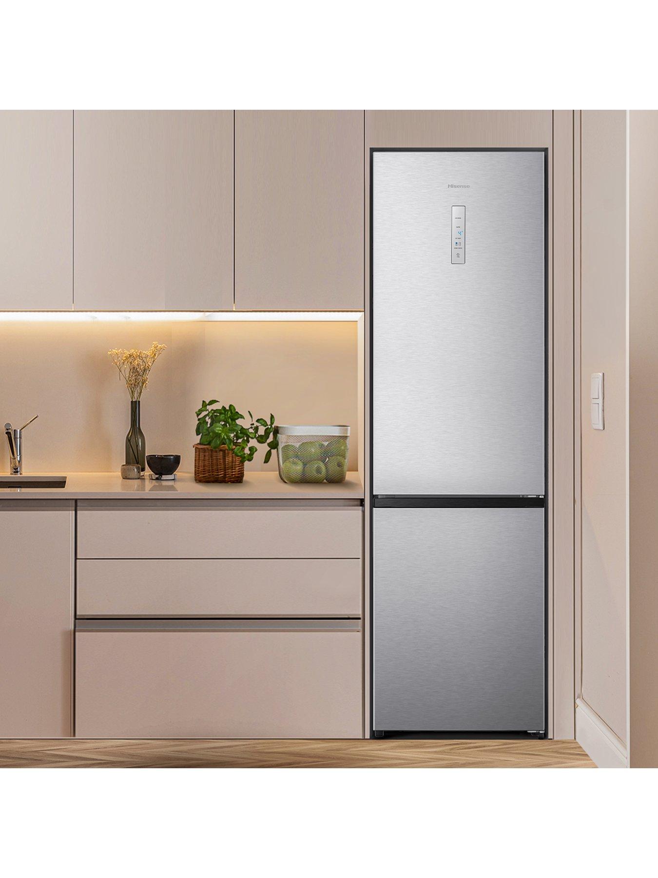 Hisense RB440N4ACD 60/40 Total No Frost Fridge Freezer - Stainless ...