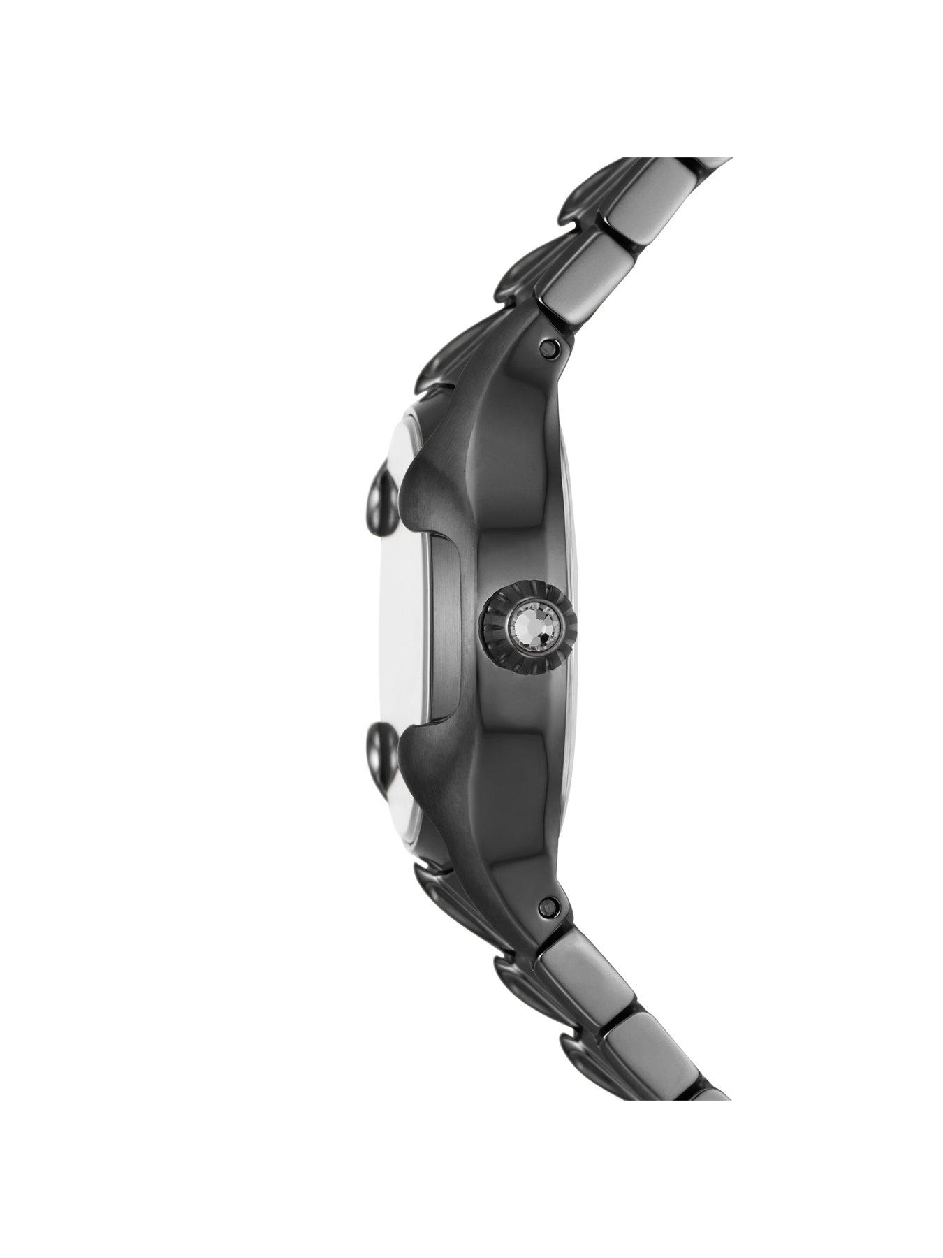 Diesel Vert 3-Hand Gunmetal Stainless Steel Watch | Very