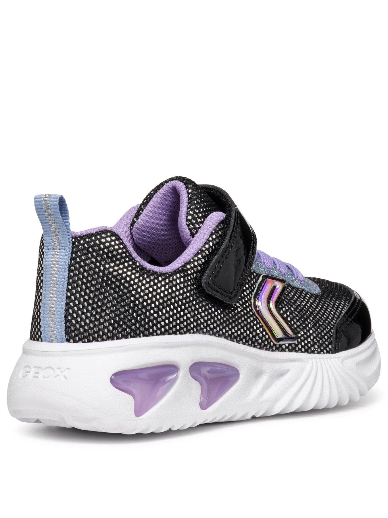 Geox Assister Girls Trainer - Black | Very