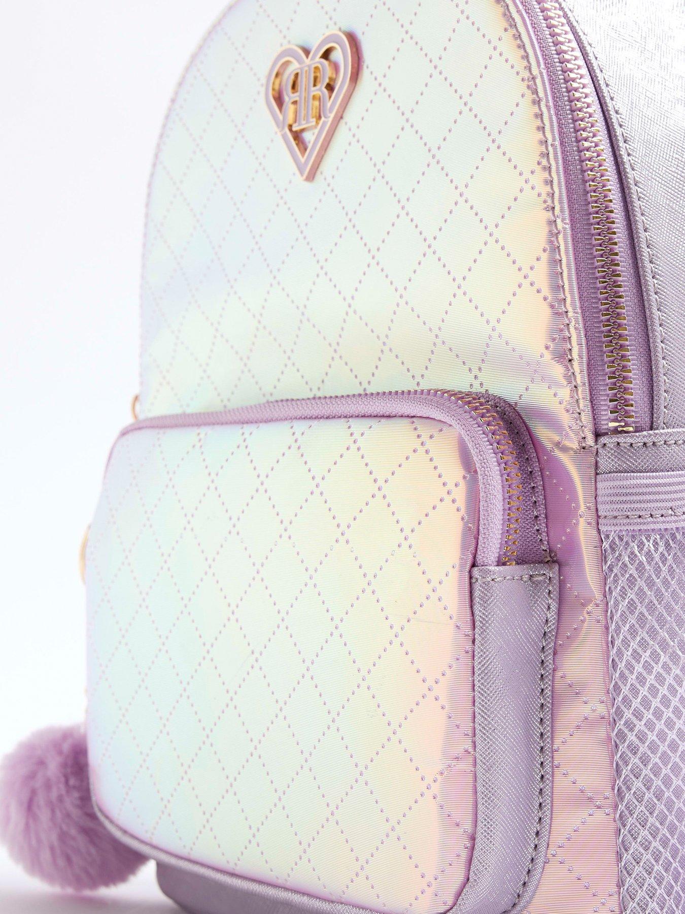 River Island Girls Iridescent Backpack - Purple | Very