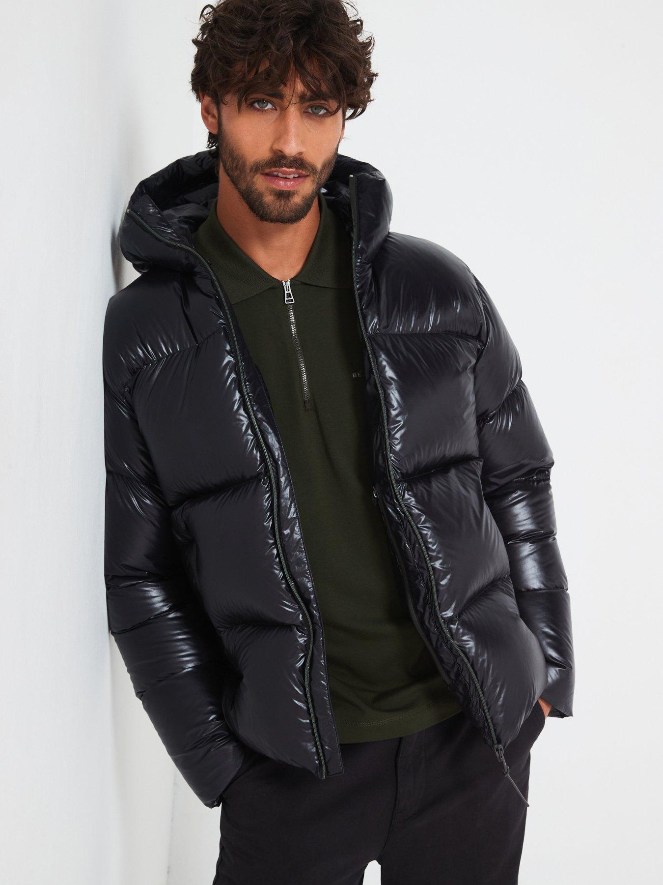 Belstaff Resolve Gloss Padded Jacket - Black | Very