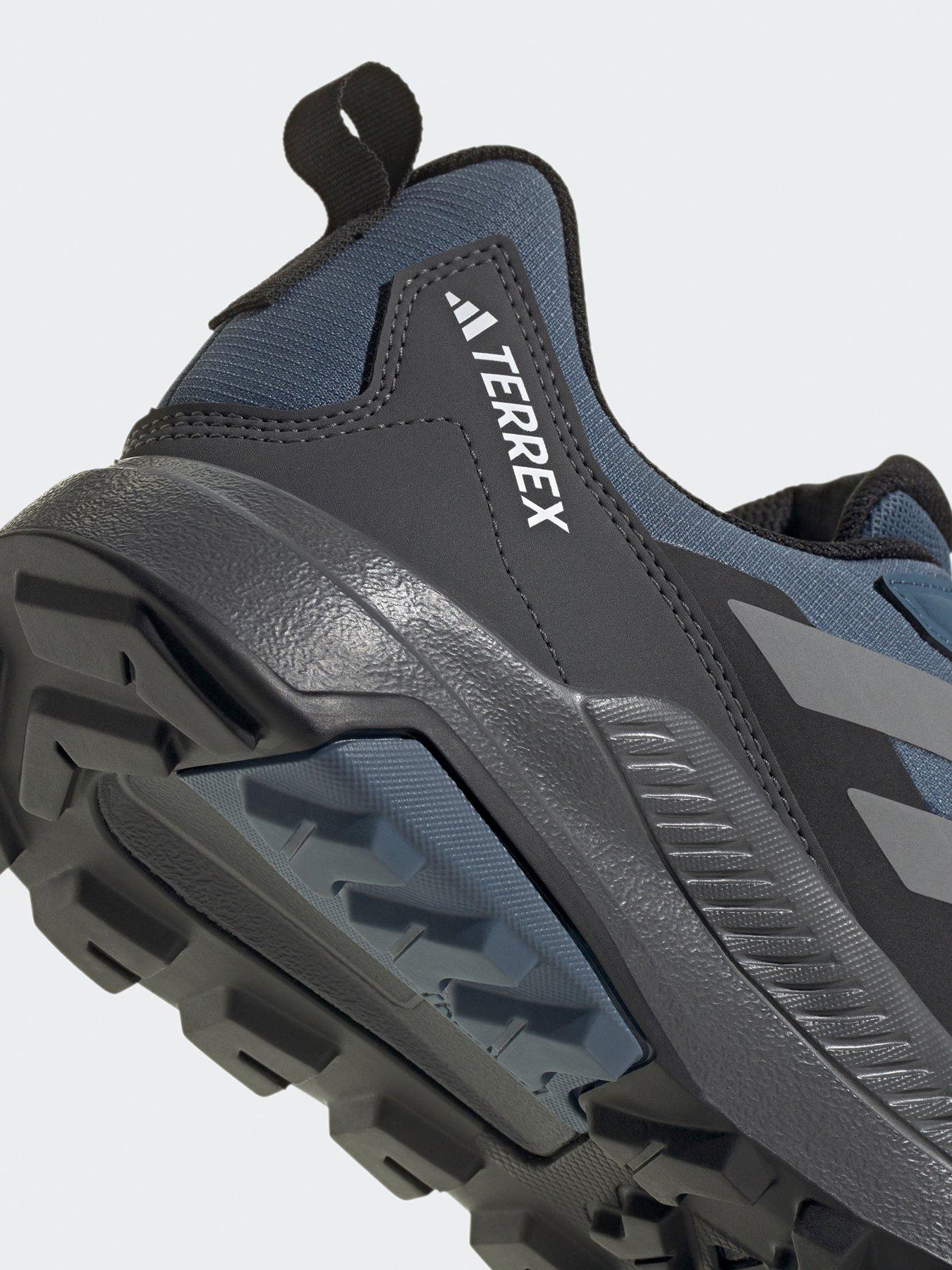 adidas Terrex Mens Anylander Rain Ready Waterproof Hiking Shoes - Blue ...
