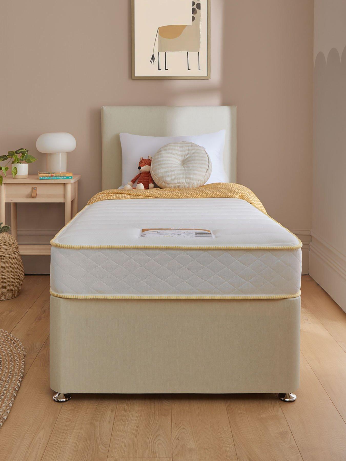 Silentnight Maxi-Store Bed with Miracoil Mattress (Headboard Included ...