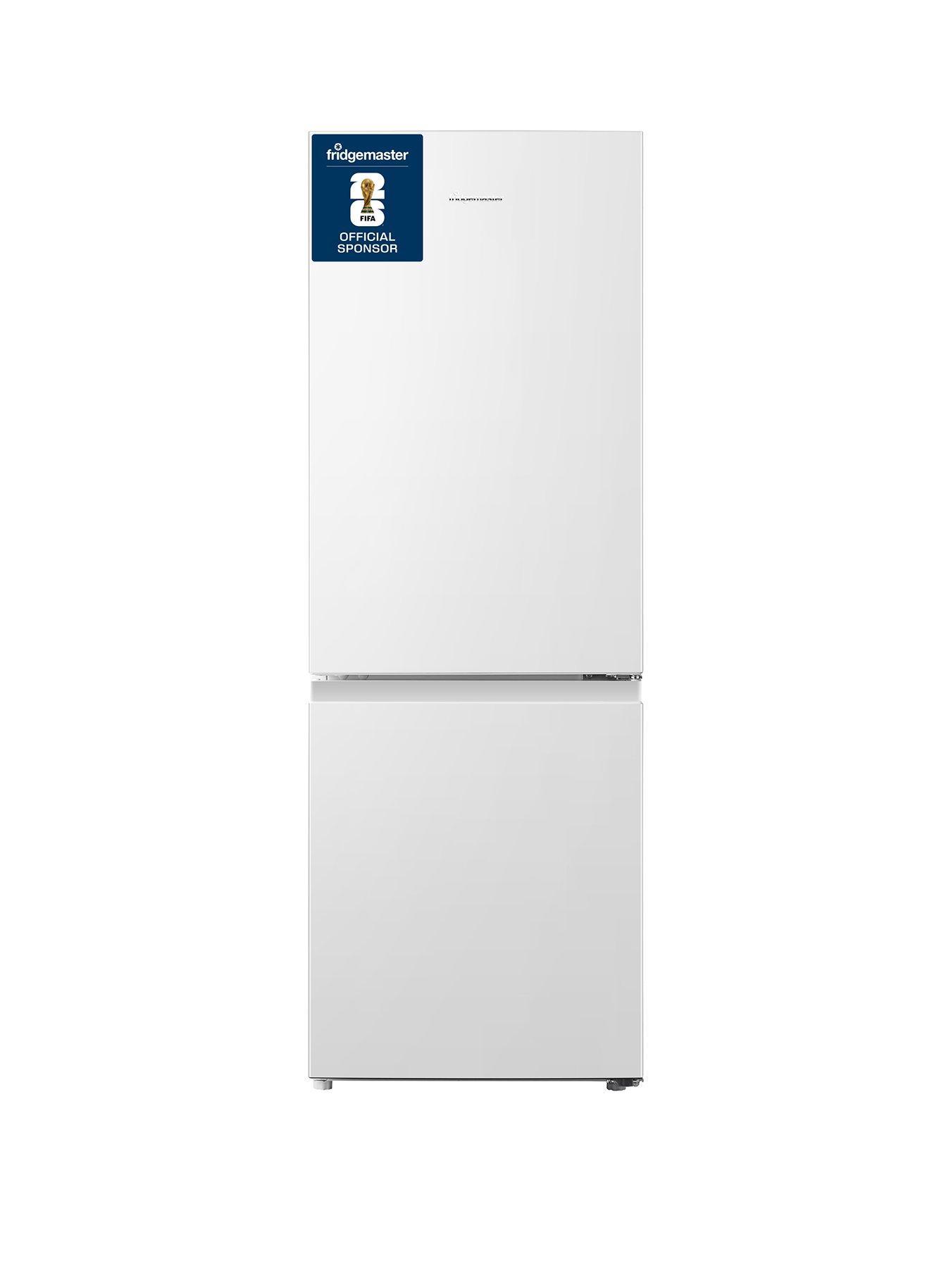 Fridgemaster MC50165E 50cm Wide, 143cm Tall Fridge Freezer - White | Very