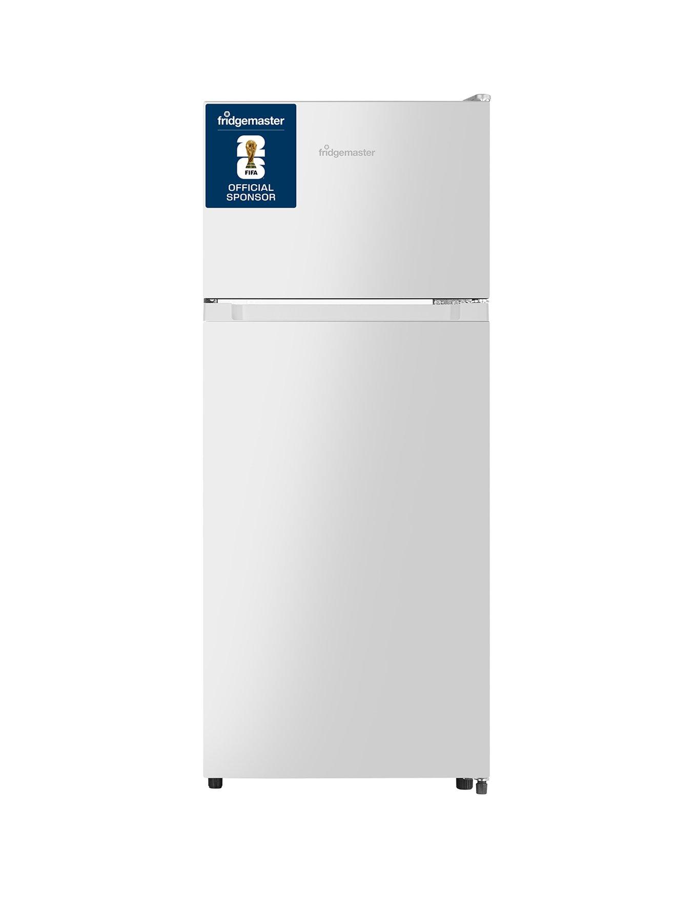 Fridgemaster MTM48120E 48cm Wide, 117cm Tall Fridge Freezer - White | Very
