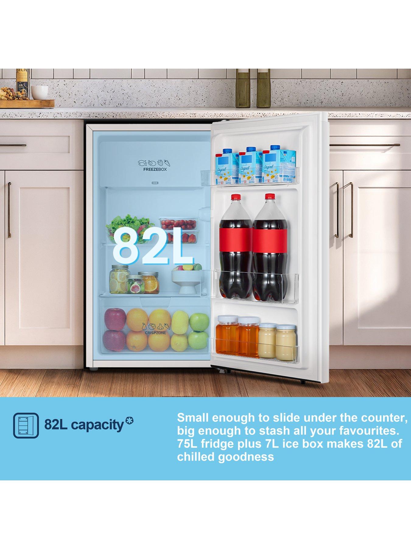 Fridgemaster MUR4894E 48cm Wide Under-Counter Fridge with Ice Box ...