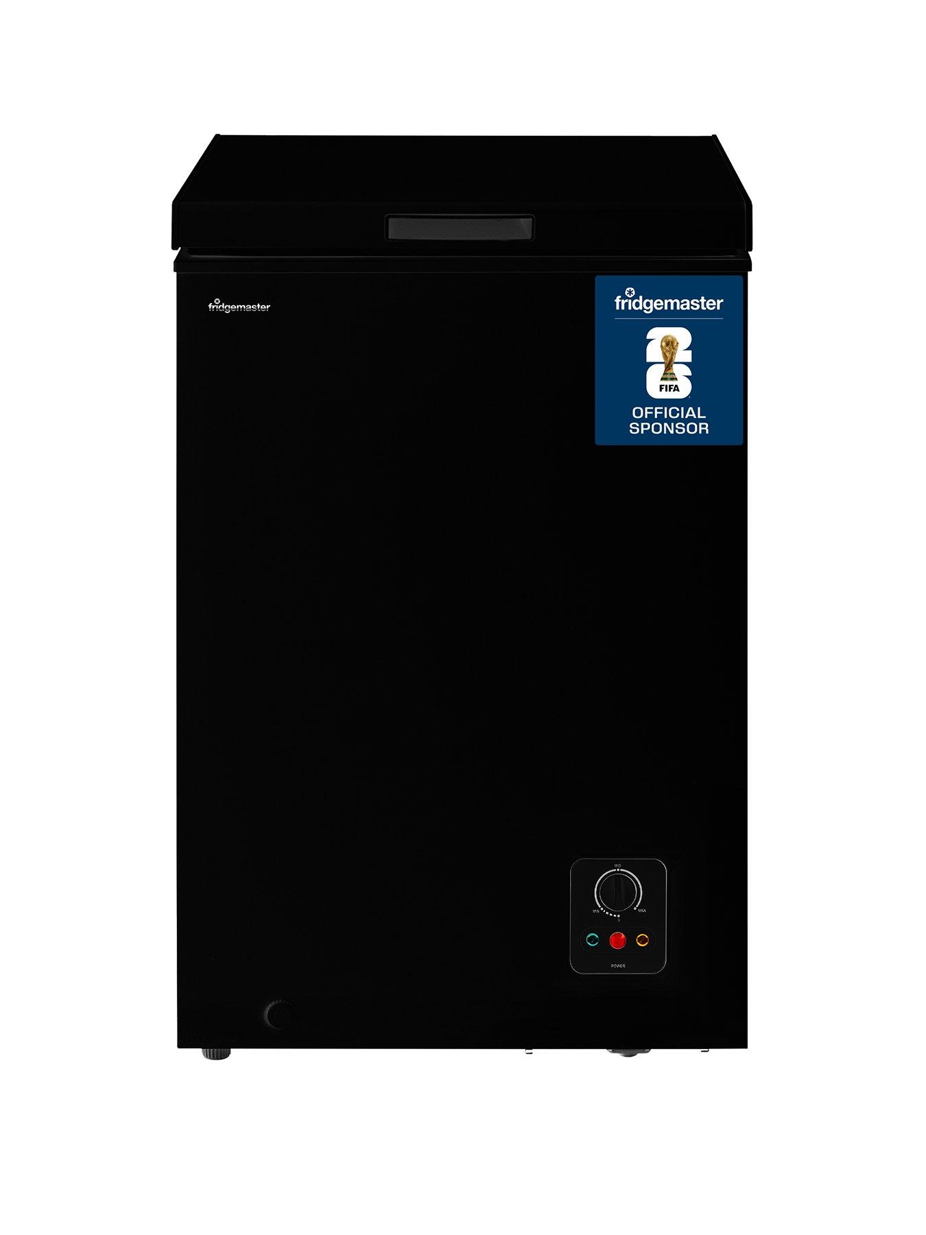 Fridgemaster MCF96EB 95L Chest Freezer - Black | very.co.uk