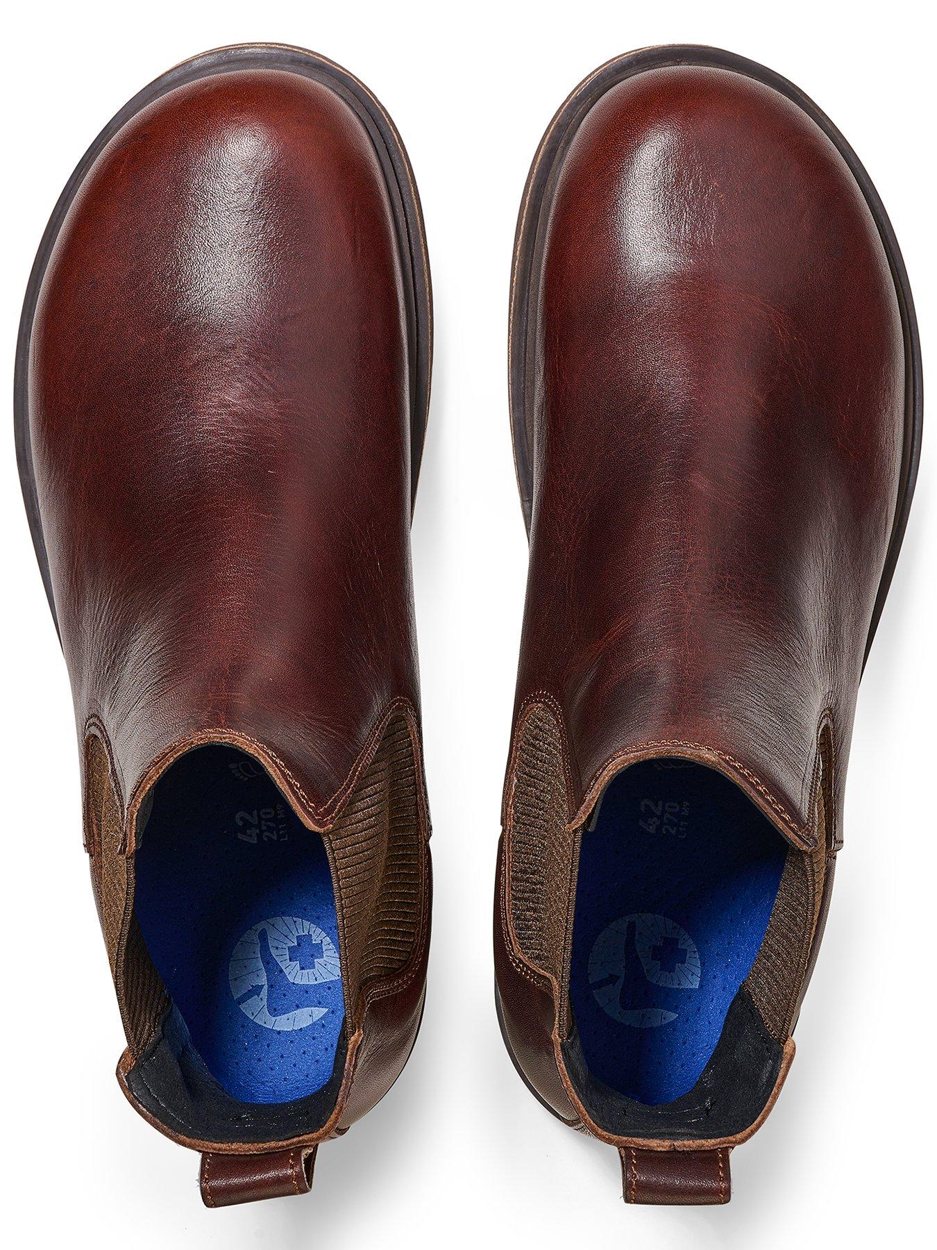 Birkenstock Men's Highwood Leather Chelsea Boots - Brown | Very