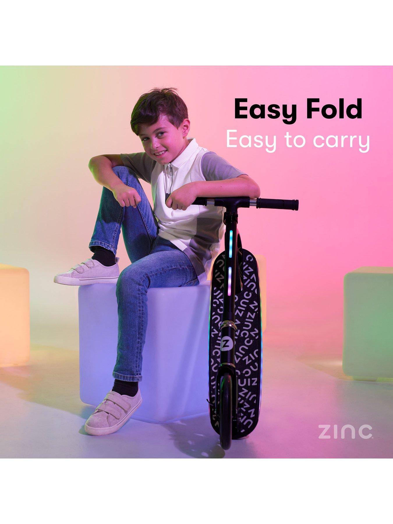 Zinc Big Wheeled Folding Brillz Scooter | Very