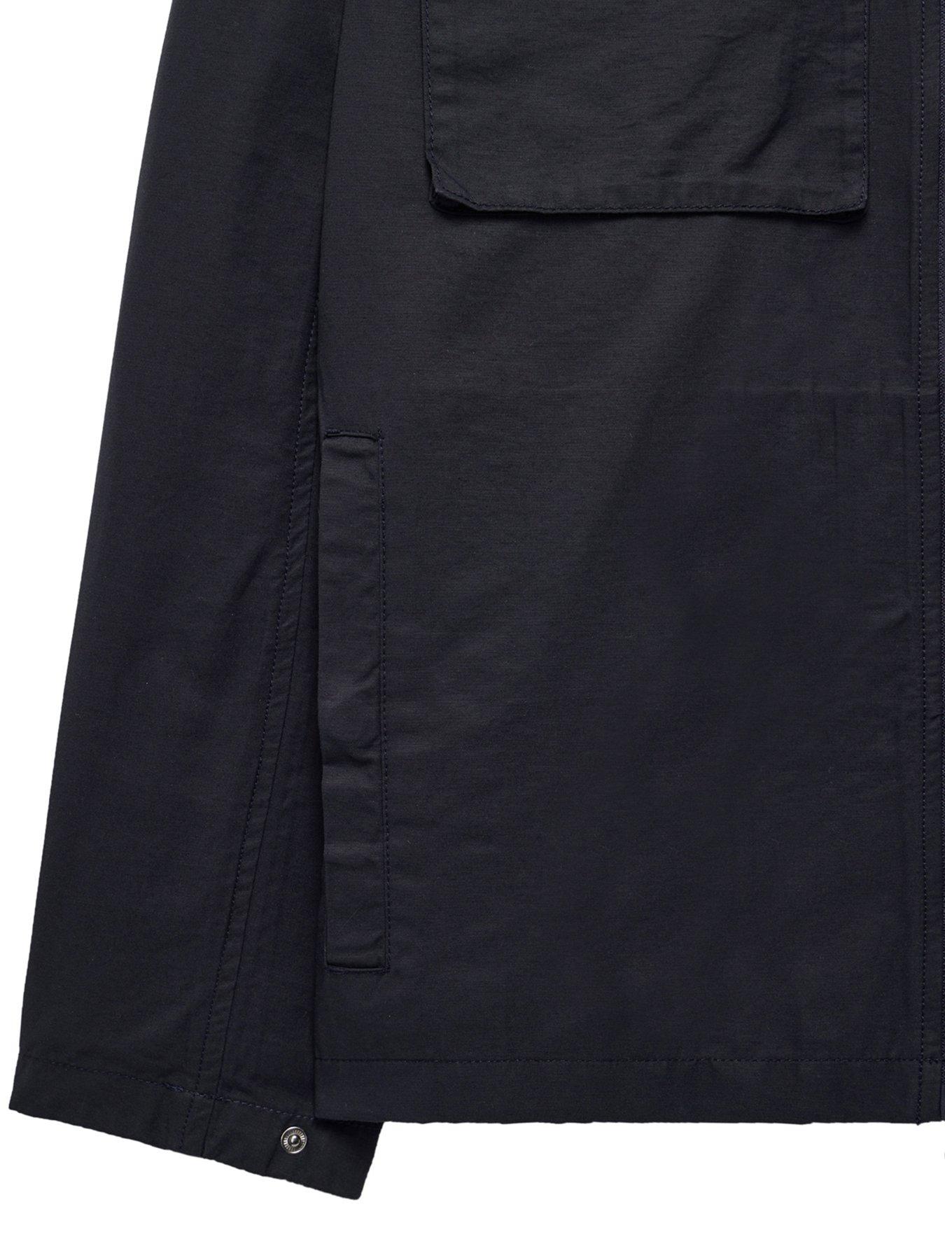 Weekend Offender Formella Pocket Zip Overshirt - Navy | Very