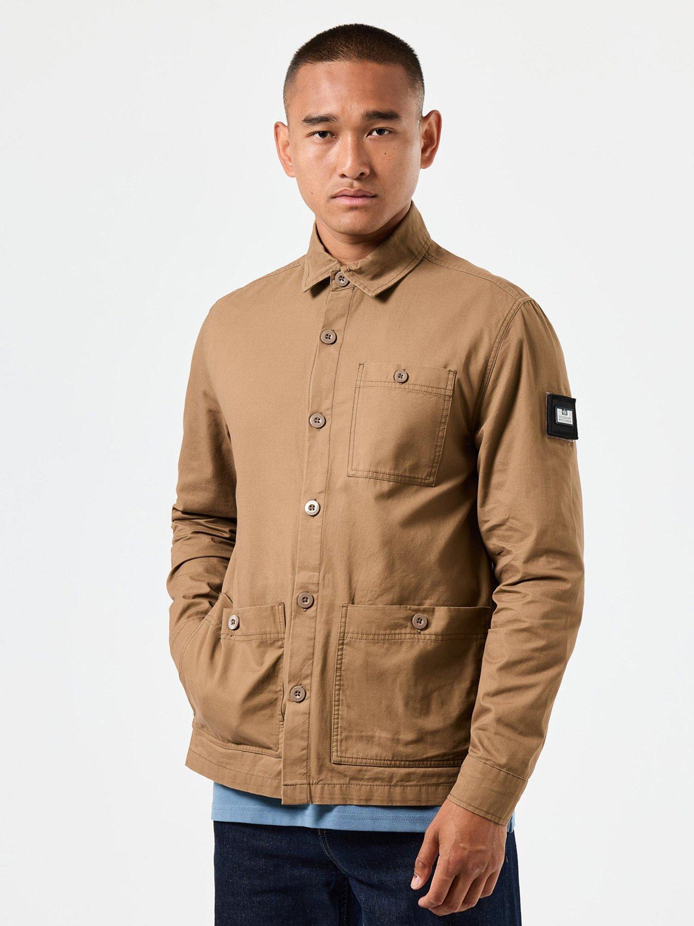 Weekend Offender Tavira Utility Pocket Overshirt - Light Brown | Very