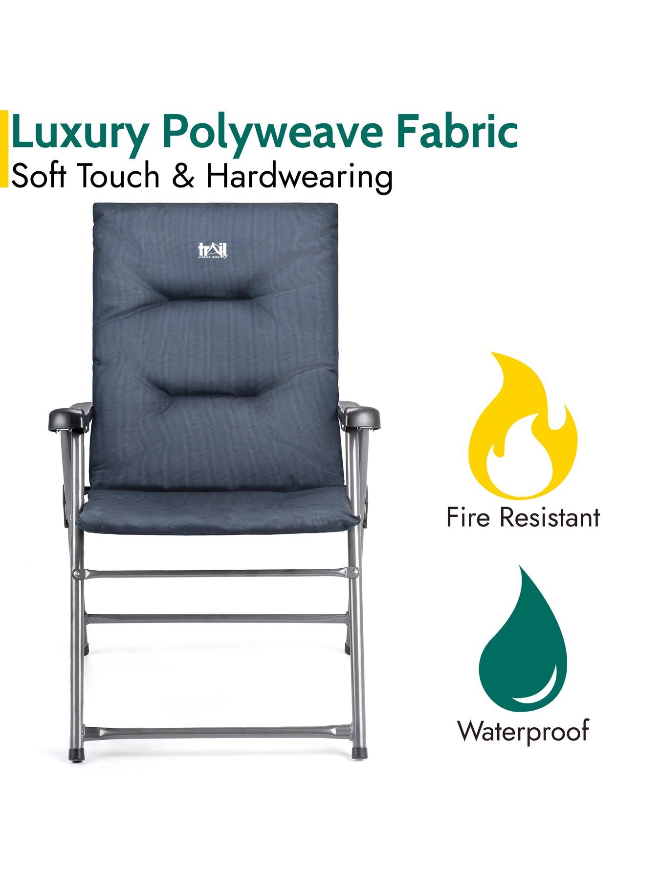 Trail Monarch Luxury Padded Folding Camping Chair | Very