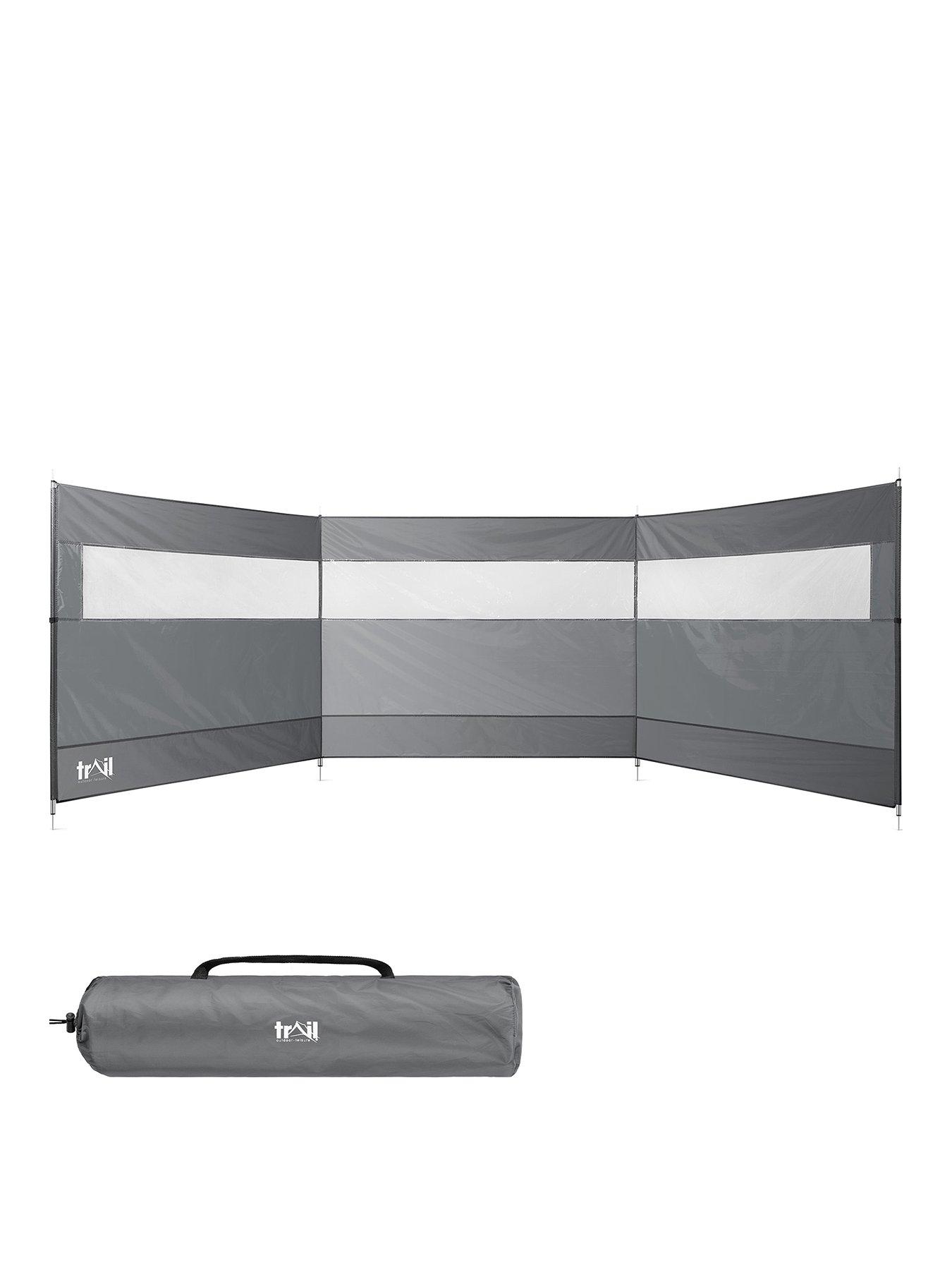 Trail Steel Pole 3 Panel Windbreak | Very