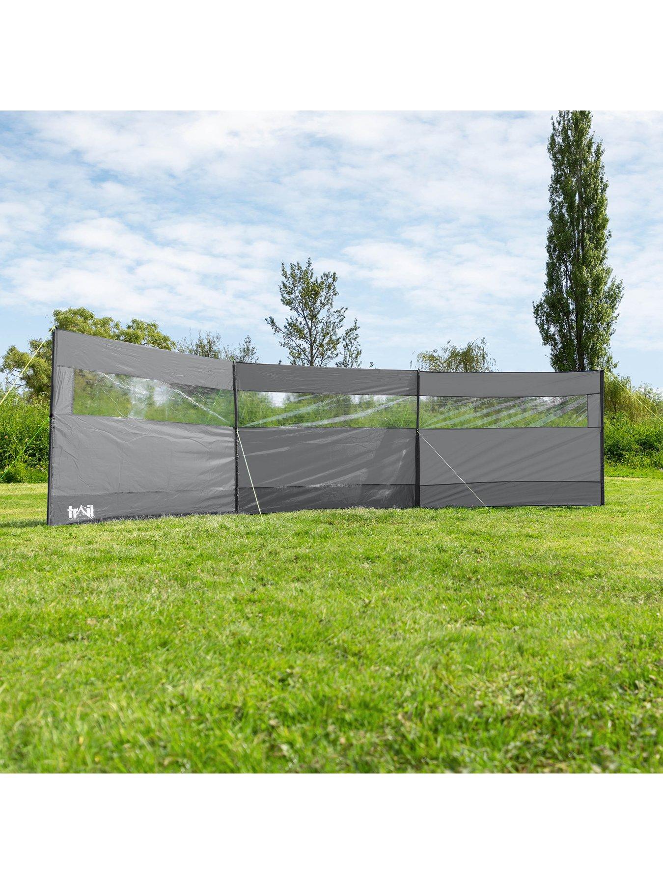 Trail Steel Pole 3 Panel Windbreak | Very