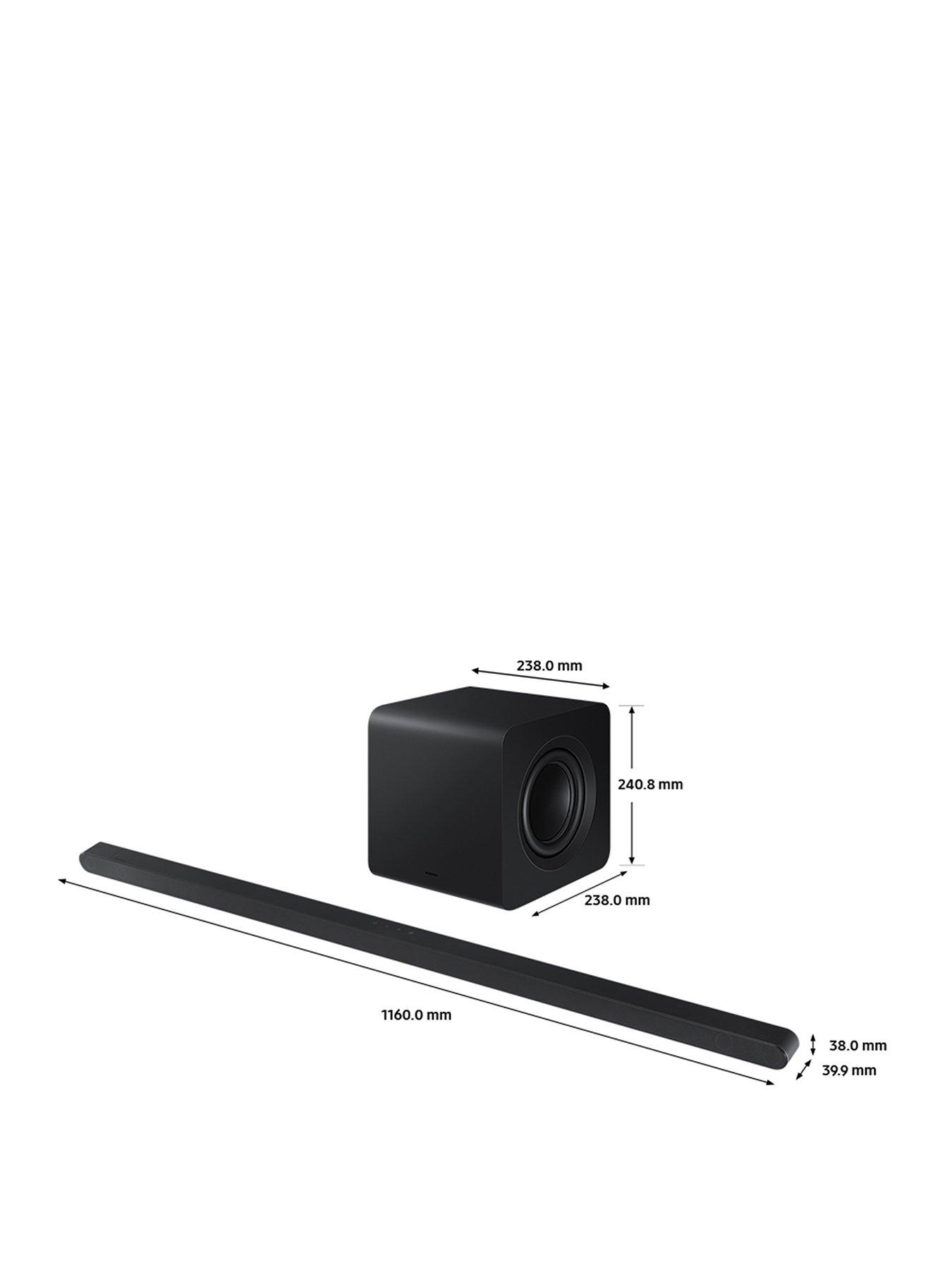 Samsung S800D 1.2-channel Ultra-slim Soundbar, Dolby Atmos, DTS Virtual ...