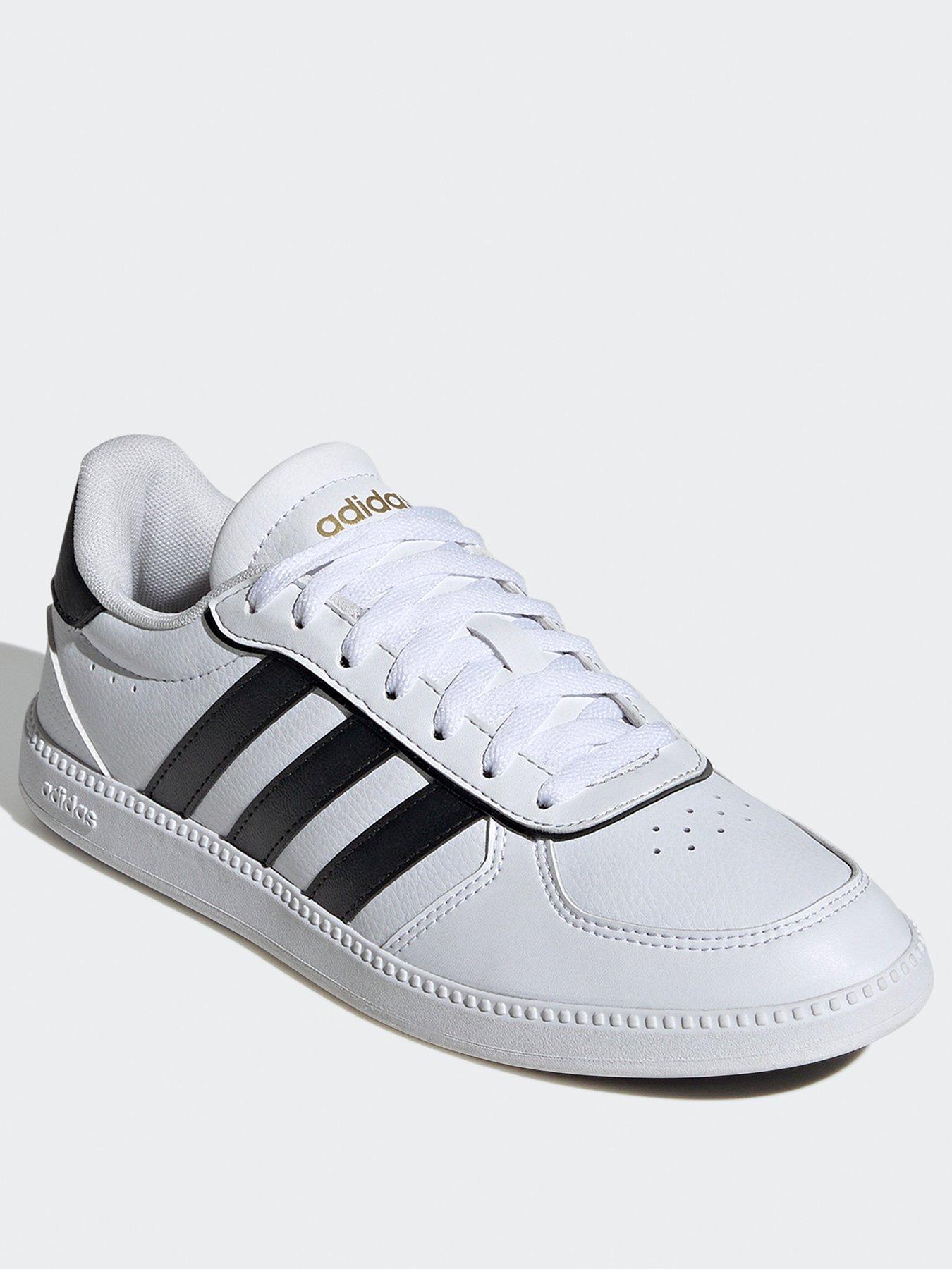 adidas Sportswear Women's Breaknet Sleek Trainers - White/Black | Very