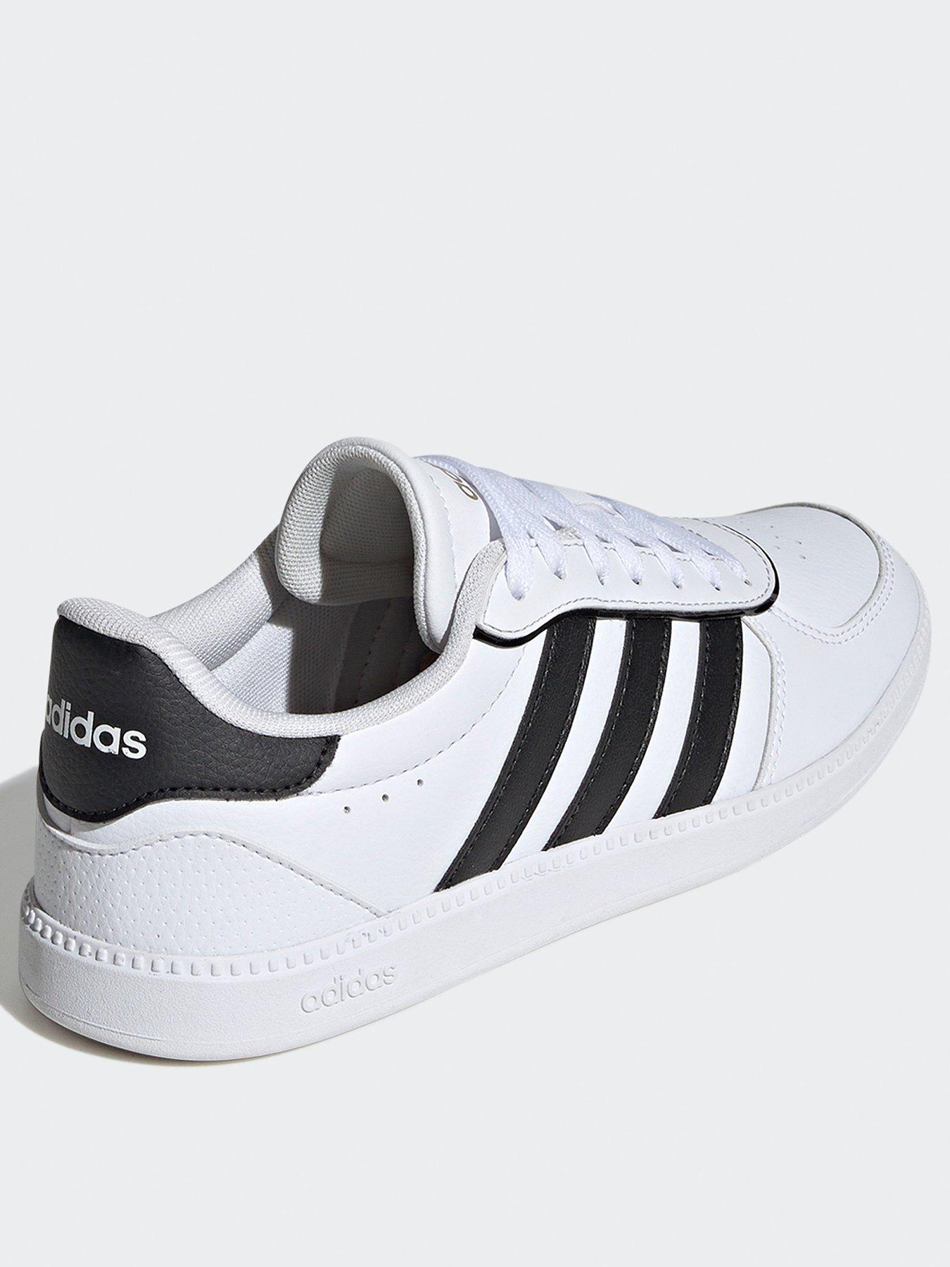 adidas Sportswear Women's Breaknet Sleek Trainers - White/Black | Very