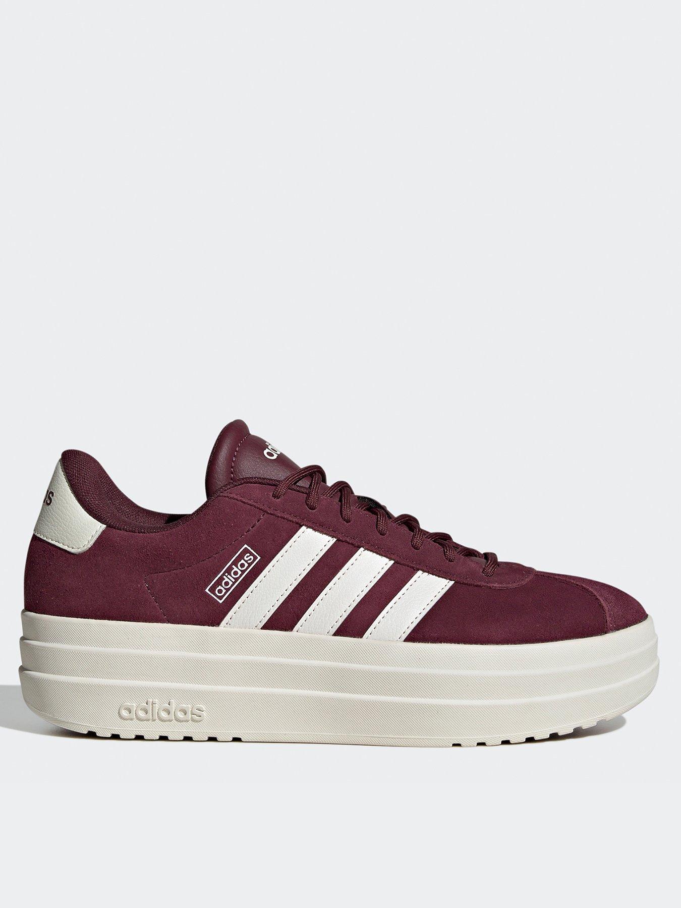 adidas Sportswear Women's Vl Court Bold Trainer - Dark Red | Very