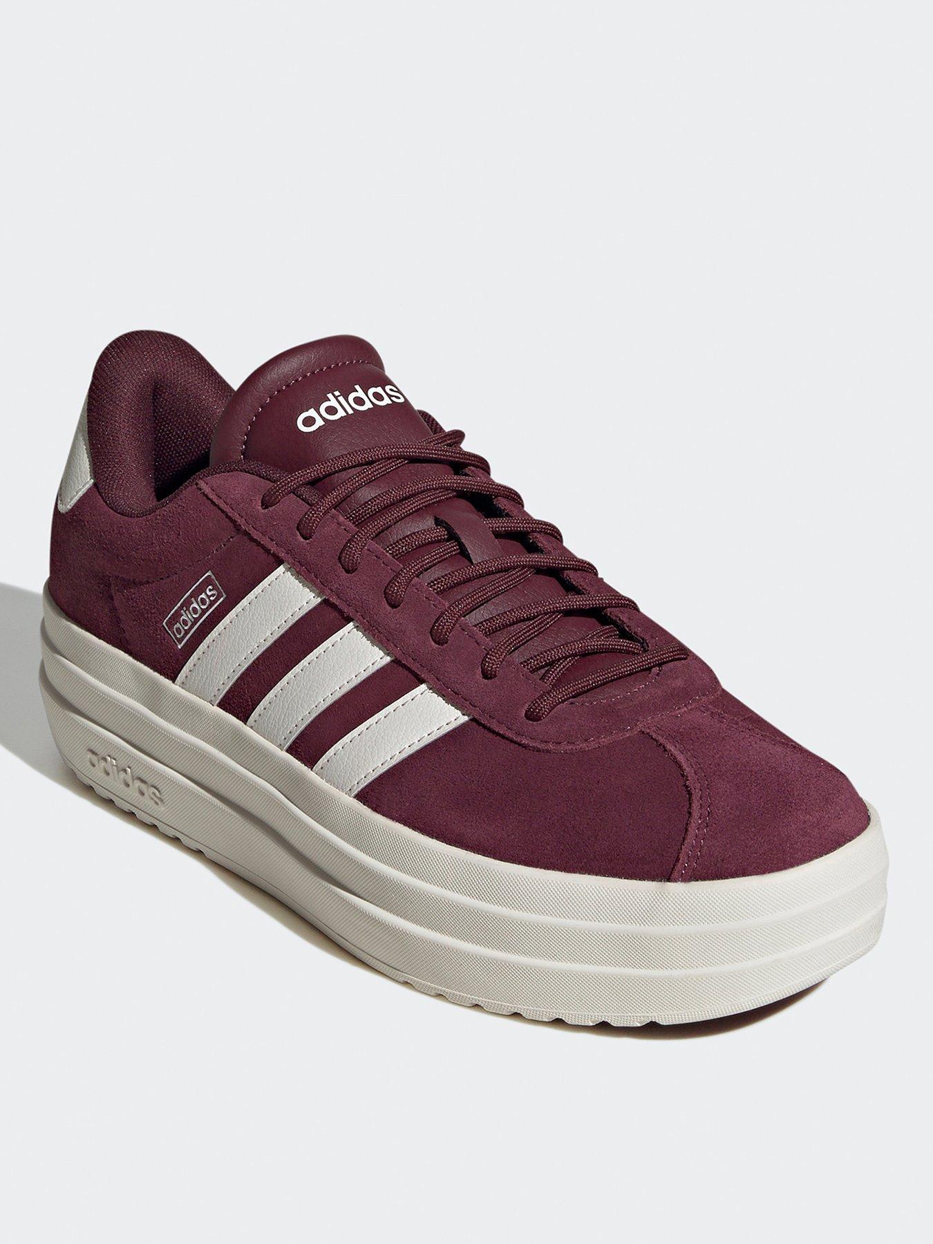 adidas Sportswear Women's Vl Court Bold Trainer - Dark Red | Very