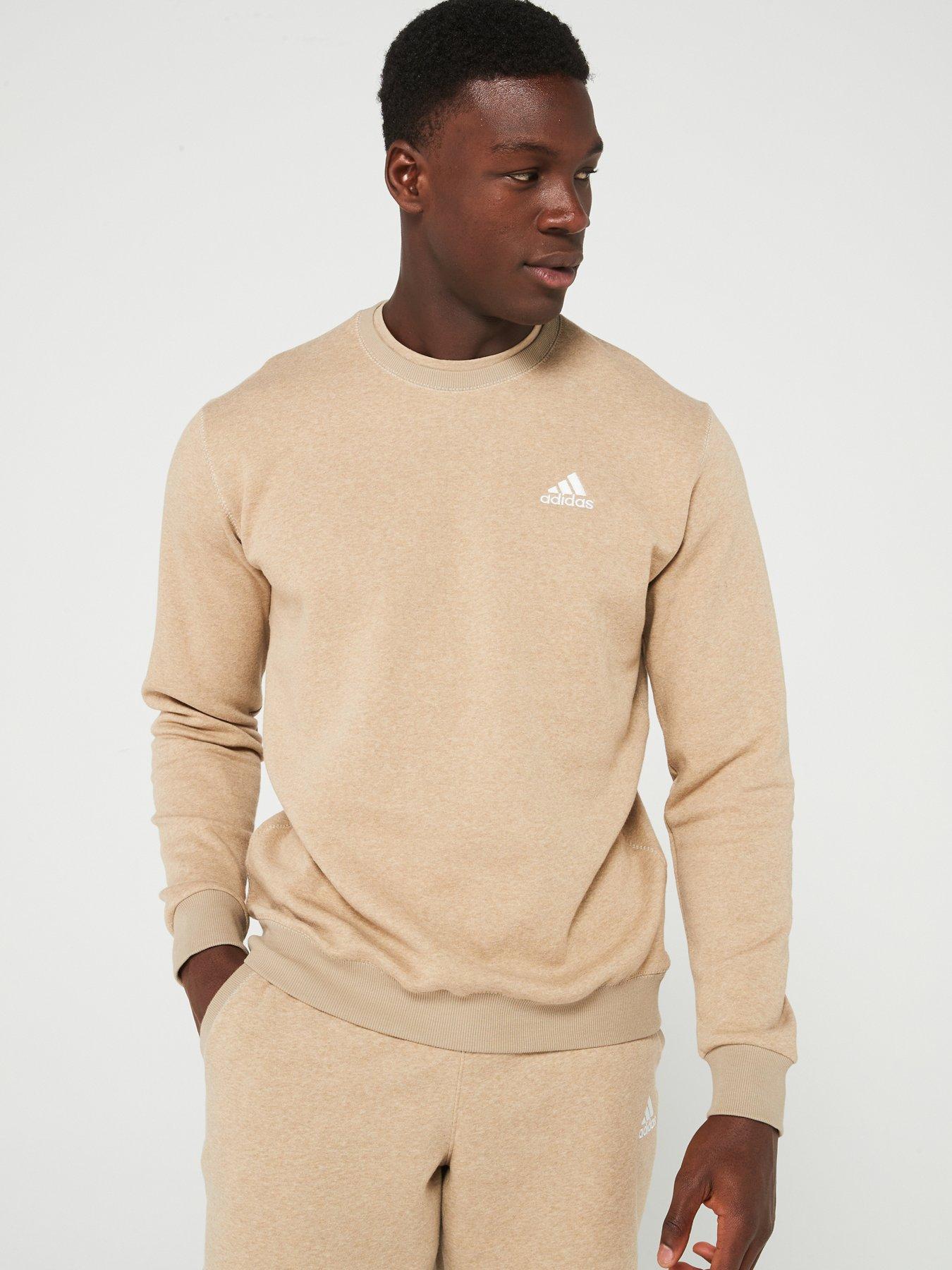 adidas Sportswear Men's Melange Sweat - Brown | Very