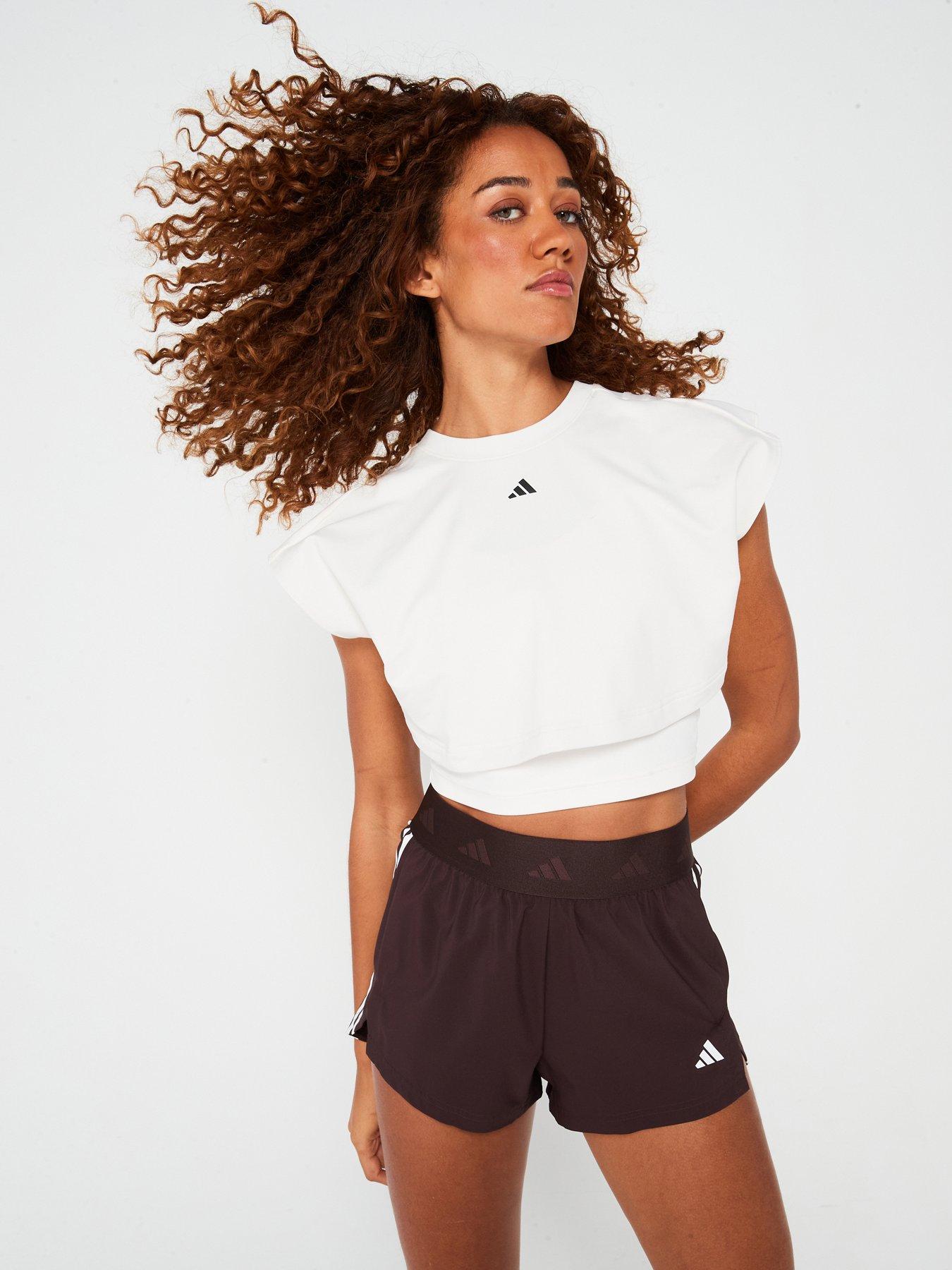 adidas Womens Training Power Boxy Tank - White | Very