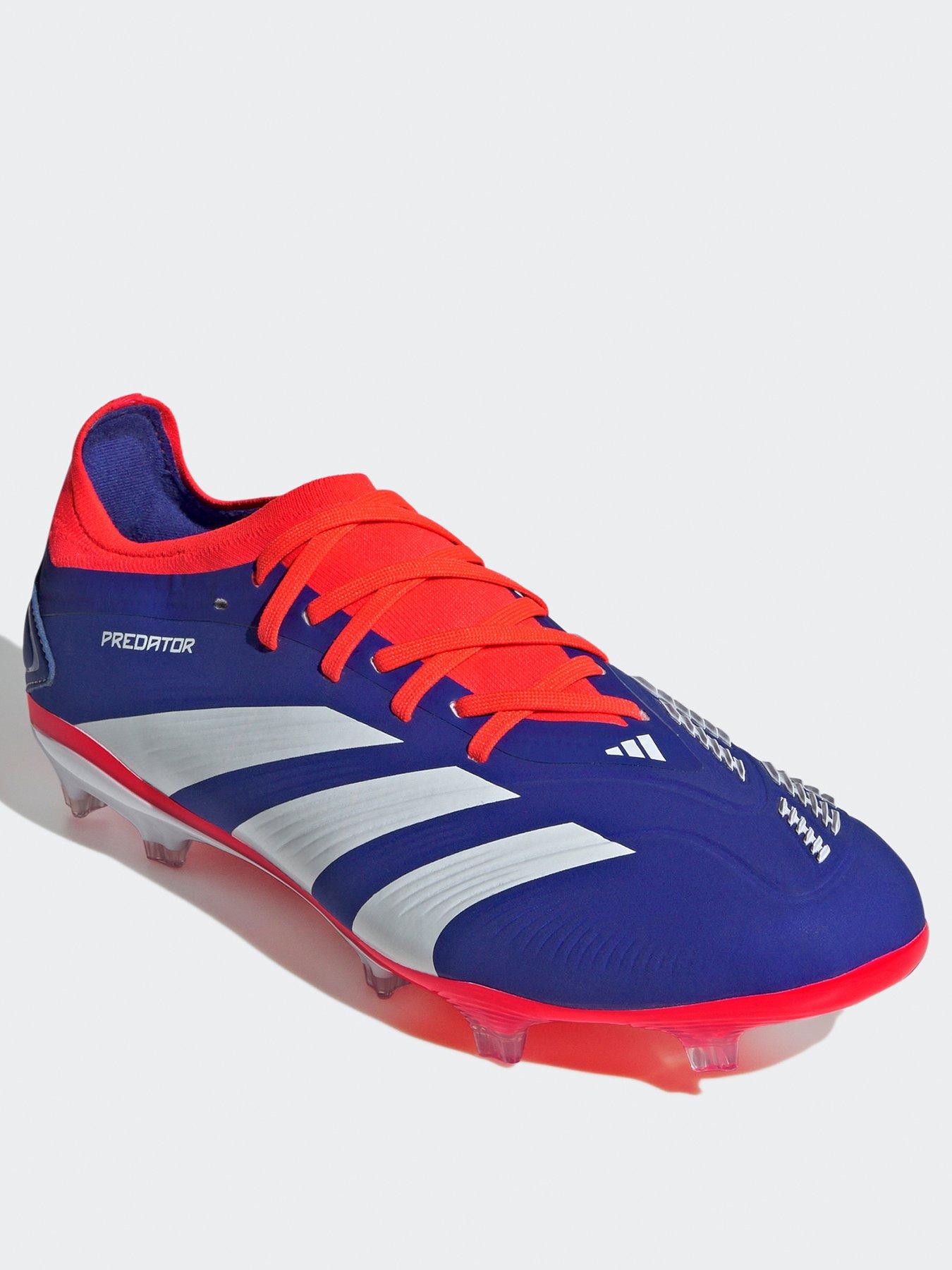 adidas Mens Predator Pro Firm Ground Football Boot - Blue | Very