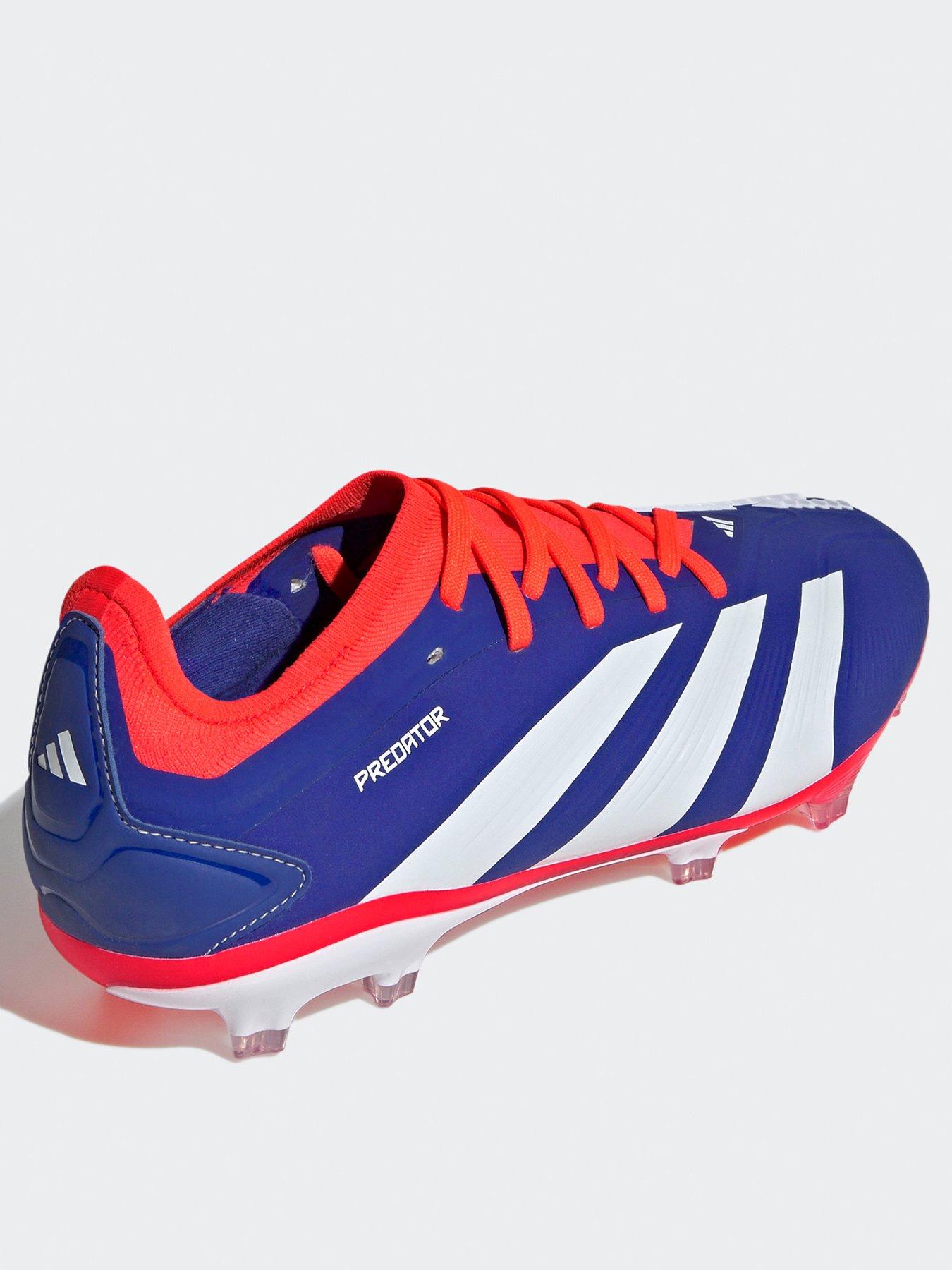 adidas Mens Predator Pro Firm Ground Football Boot - Blue | Very
