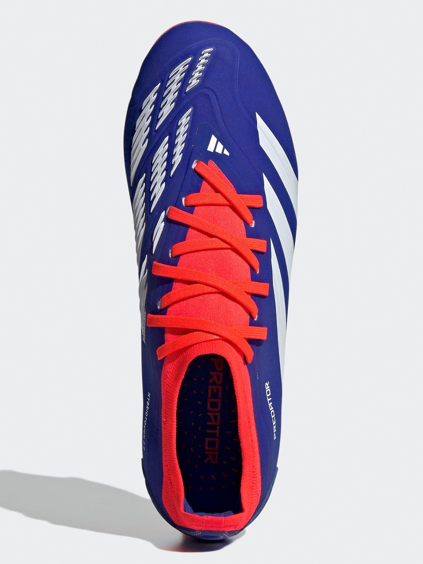 adidas Mens Predator Pro Firm Ground Football Boot - Blue | Very