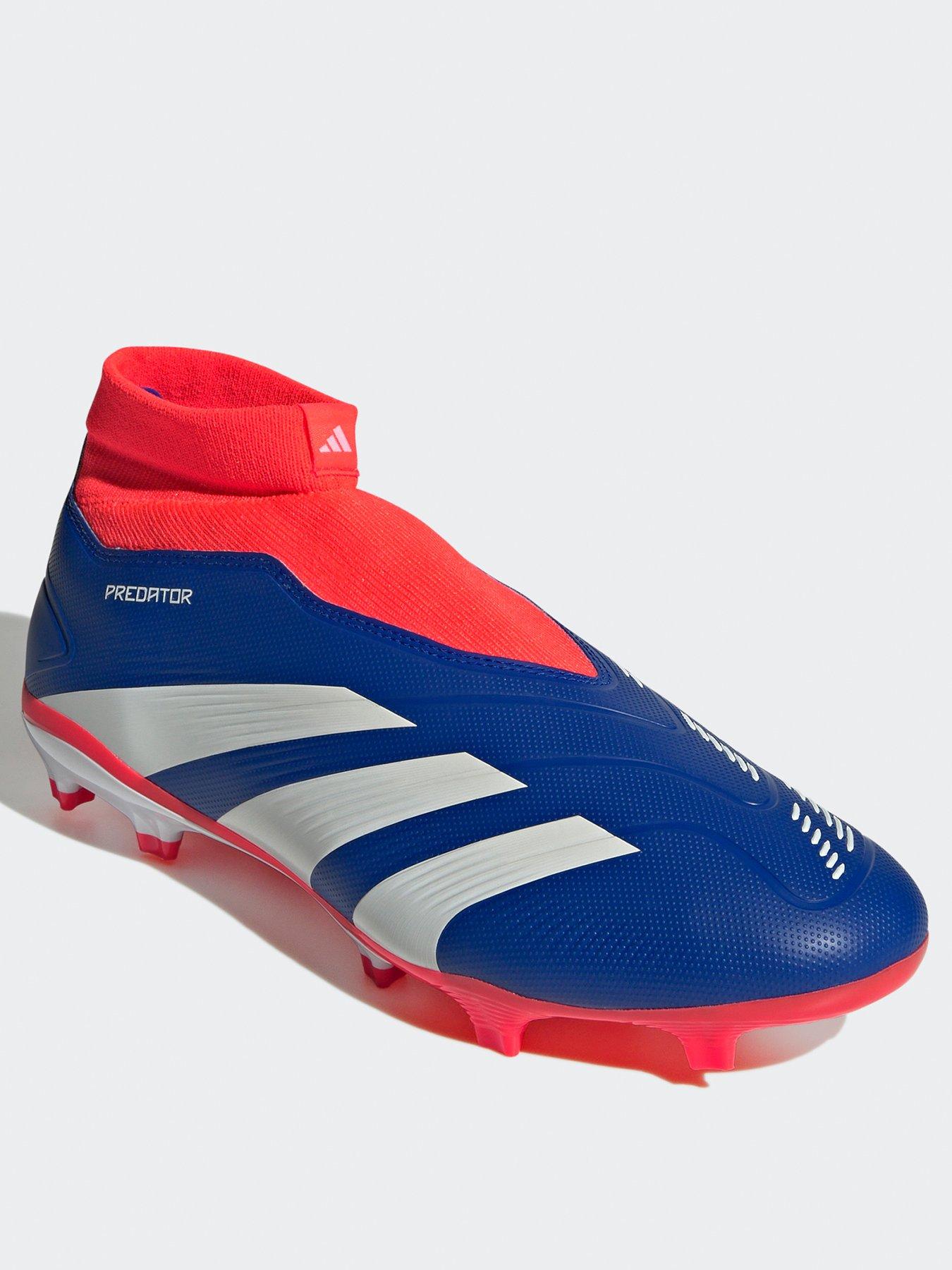 adidas Mens Predator League Laceless Firm Ground Football Boot -blue | Very