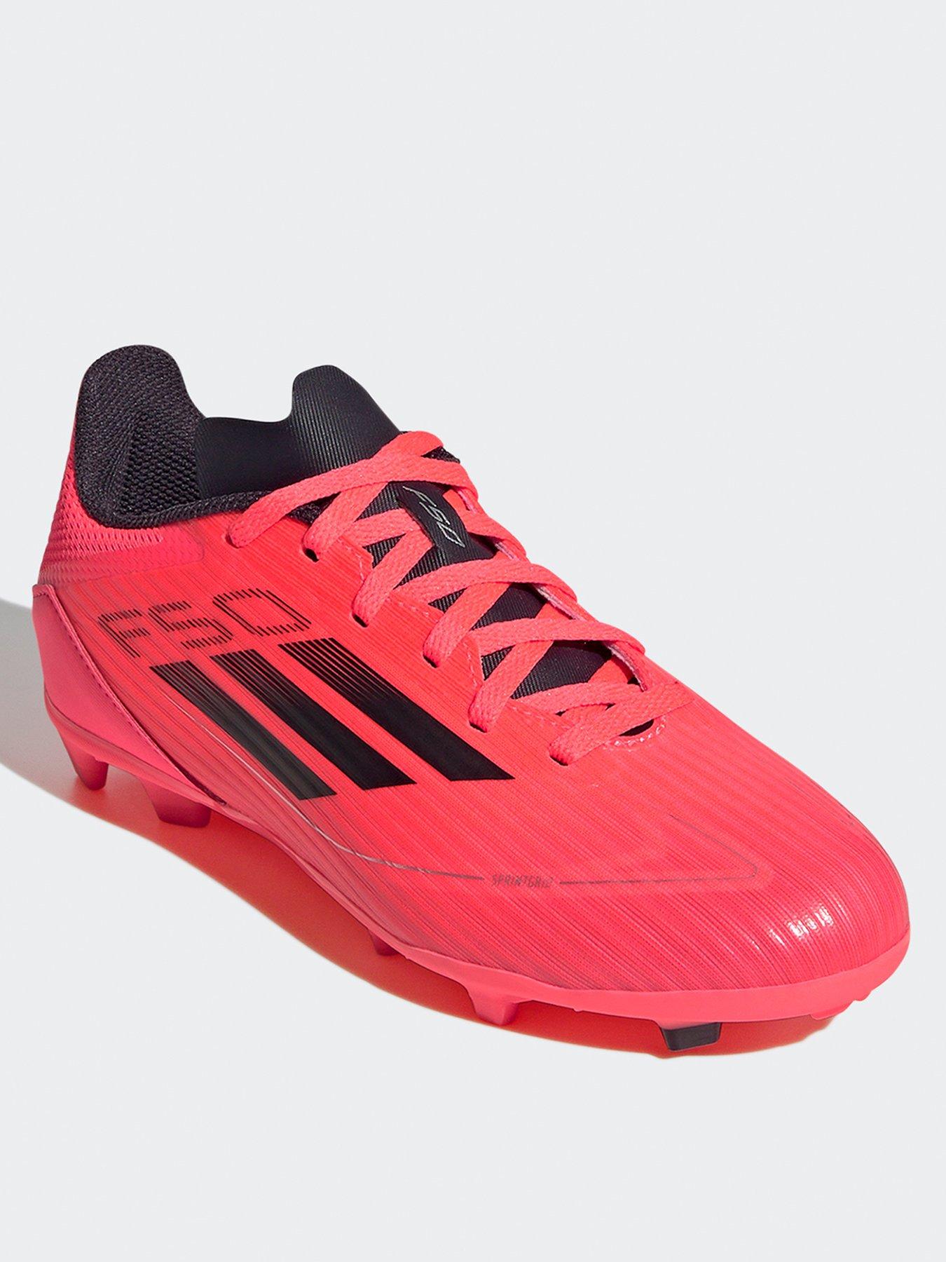 adidas Junior F50 League Firm Ground Football Boot - Red | Very
